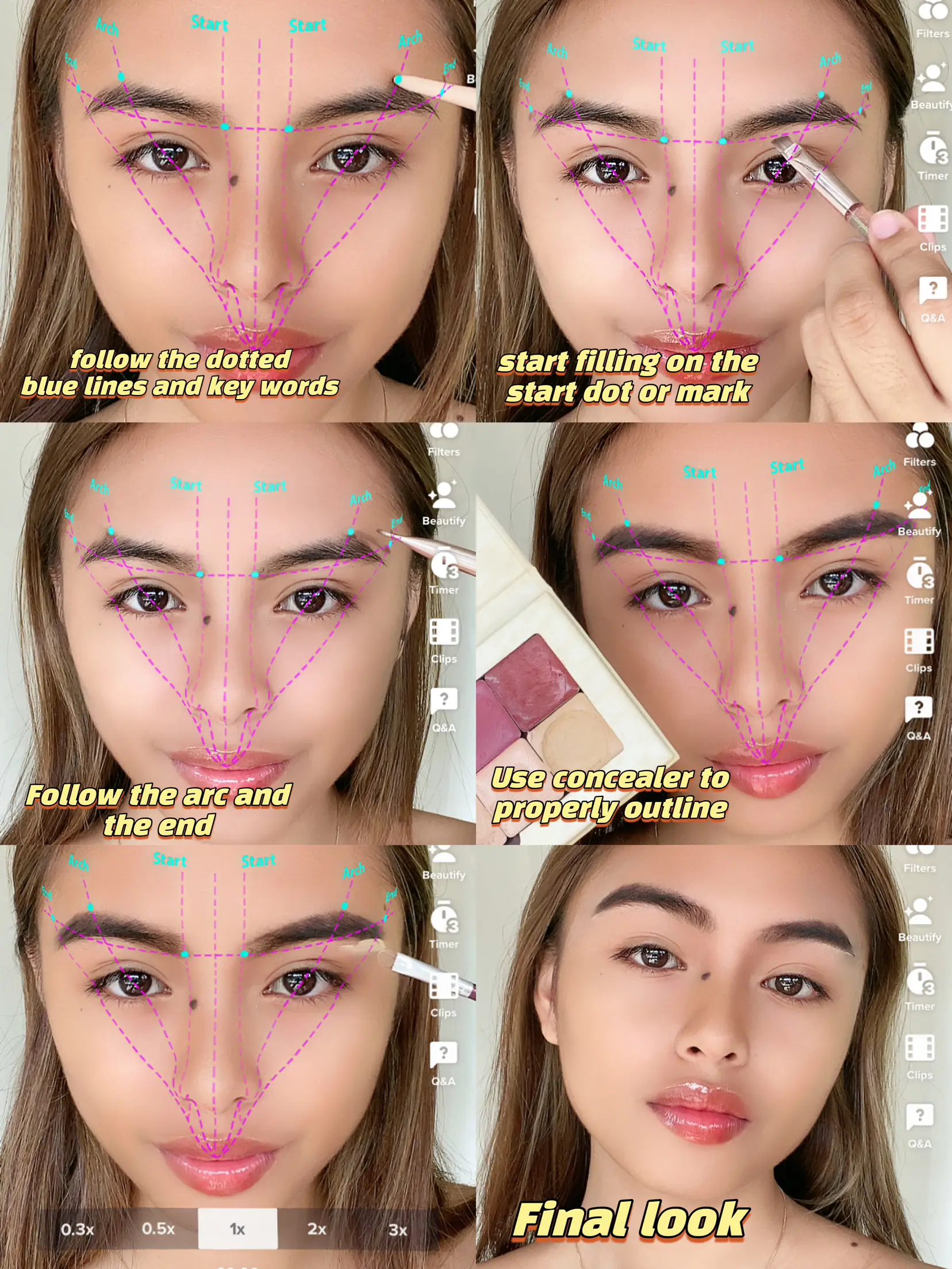 HOW TO EASILY DRAW EYEBROWS | Gallery posted by lowela | Lemon8