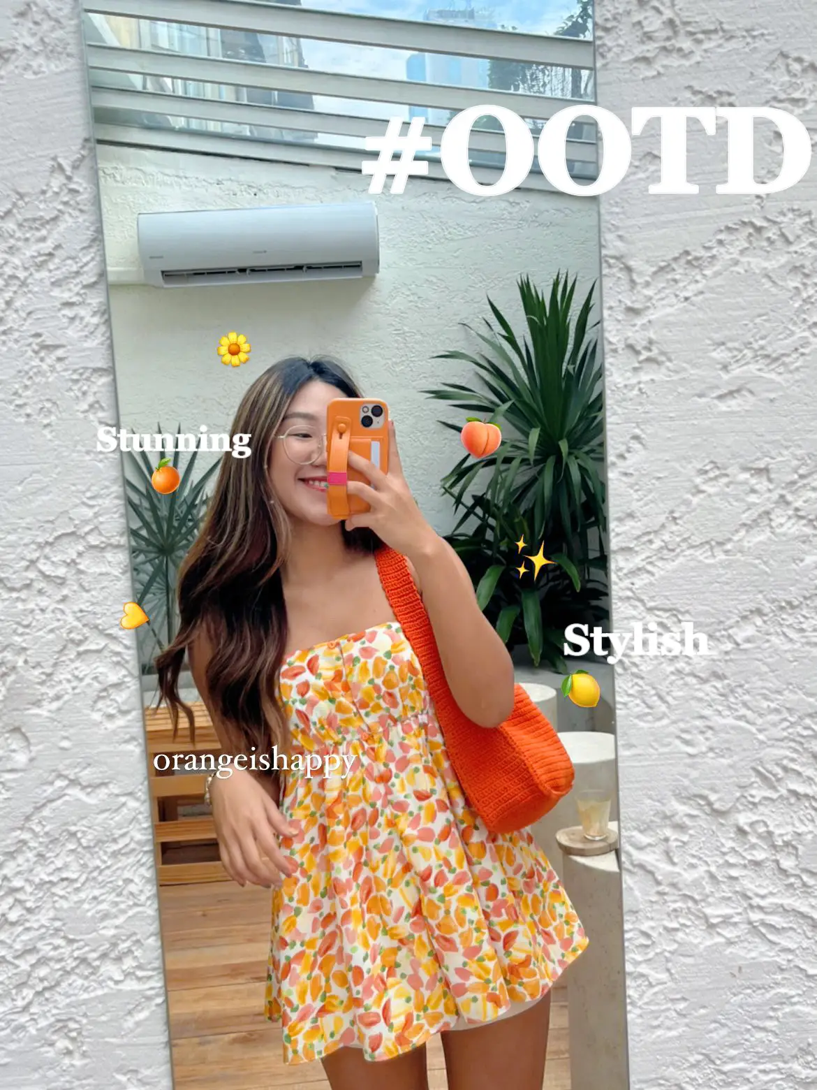 OOTD | Bright Look Go Cafe Get Summer🌞🌼🧡 | Gallery posted by orangeoil ...