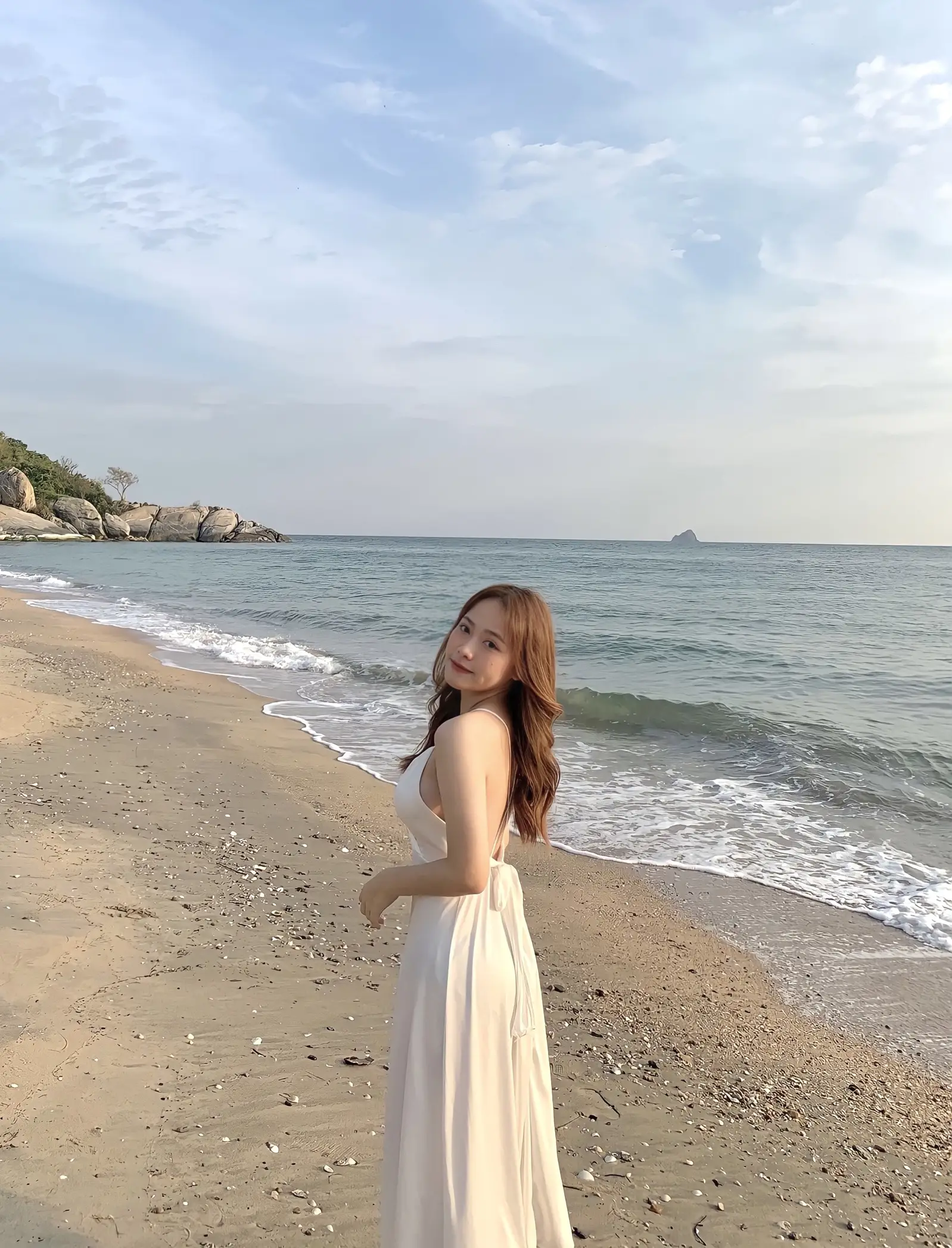 📸ถ่ายรูปริมทะเล🌊🐠💙 | แกลเลอรีที่โพสต์โดย 𝑩𝒂𝒃𝒆 | Lemon8