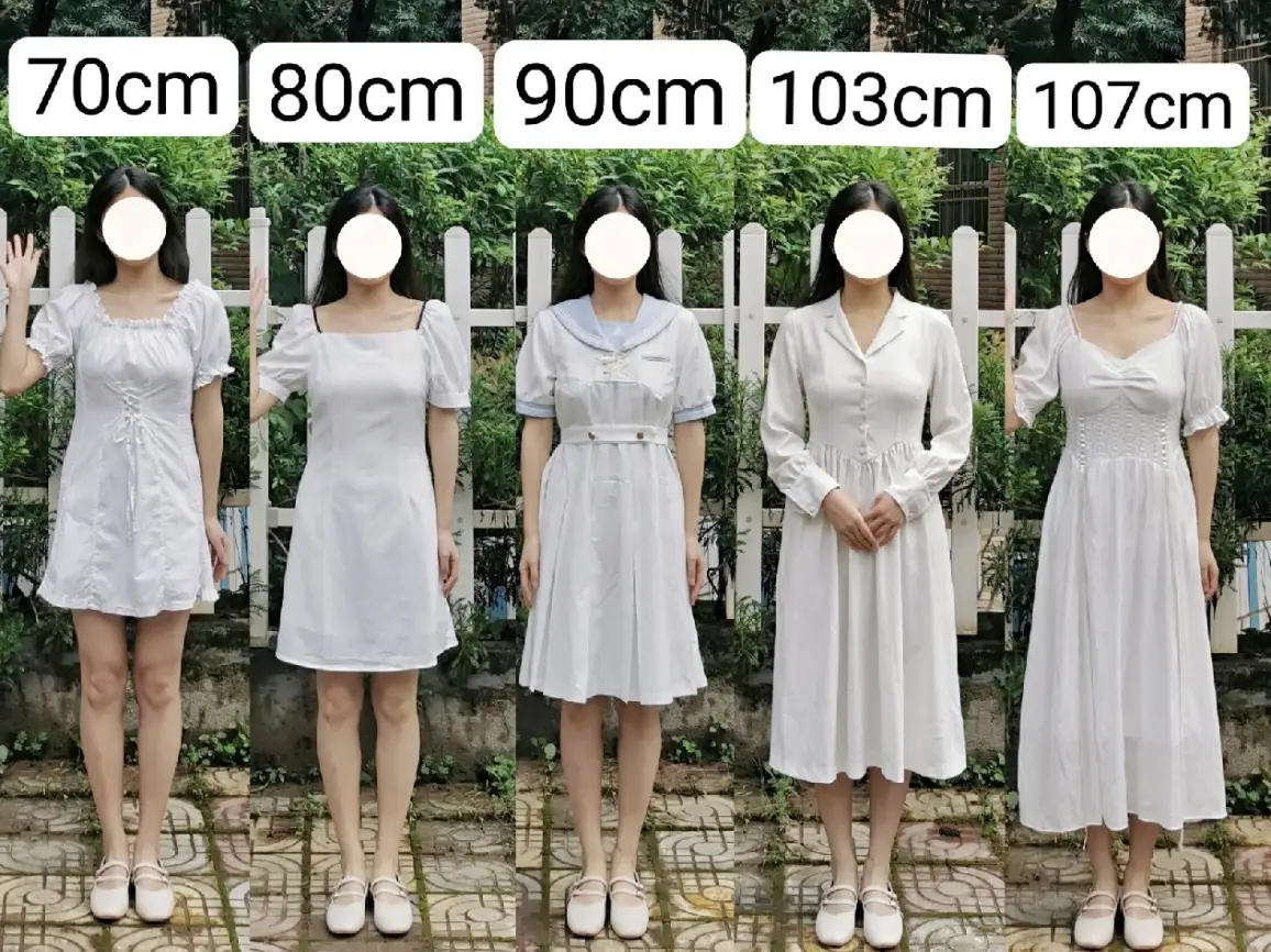 REFERENSI PANJANG DRESS UNTUK TINGGI 153CM ⚖️📏 | Galeri diposting oleh Fashion.hacks | Lemon8