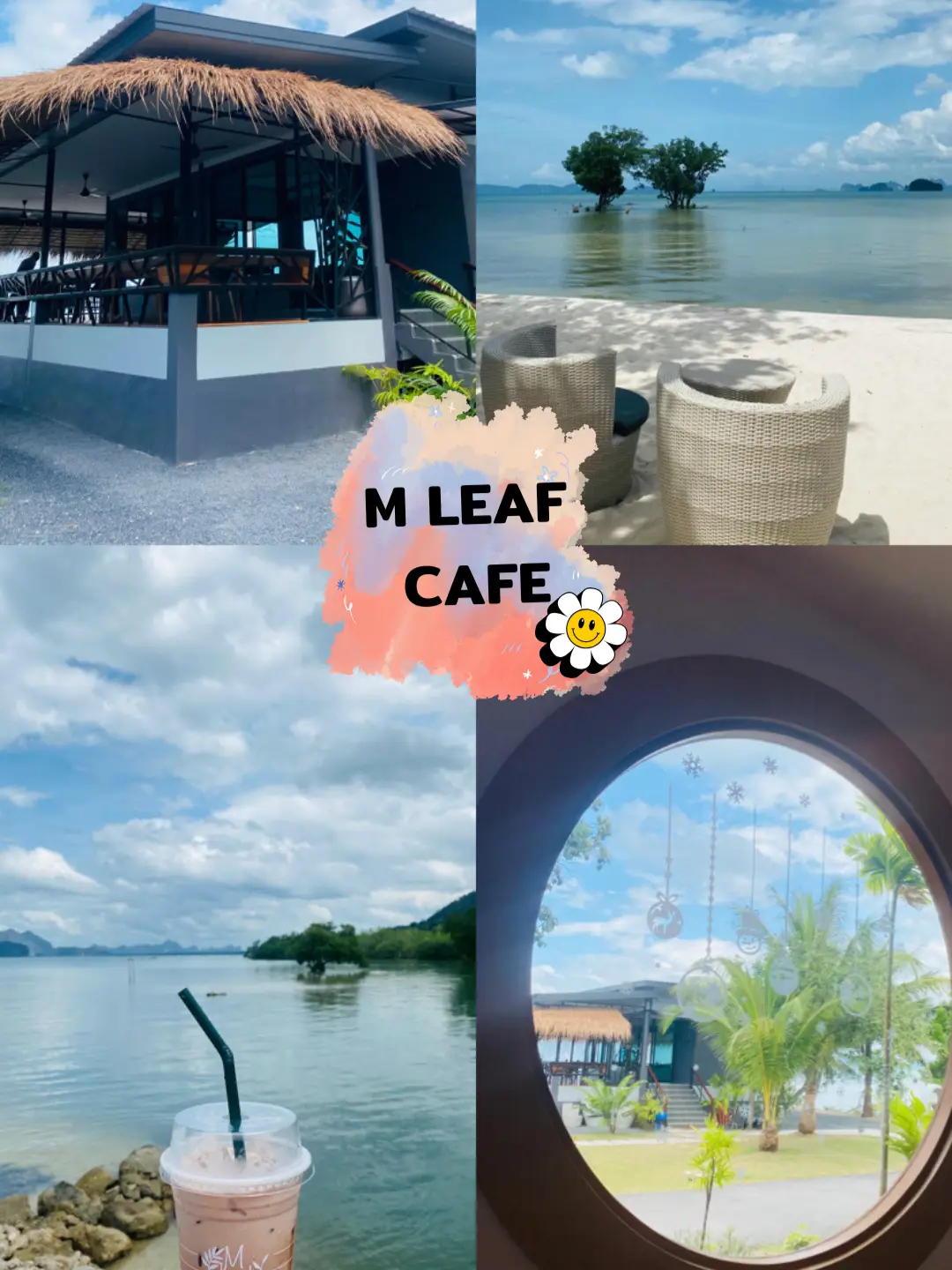 M LEAF CAFE, KRABI | แกลเลอรีที่โพสต์โดย sirin💛🌻 | Lemon8