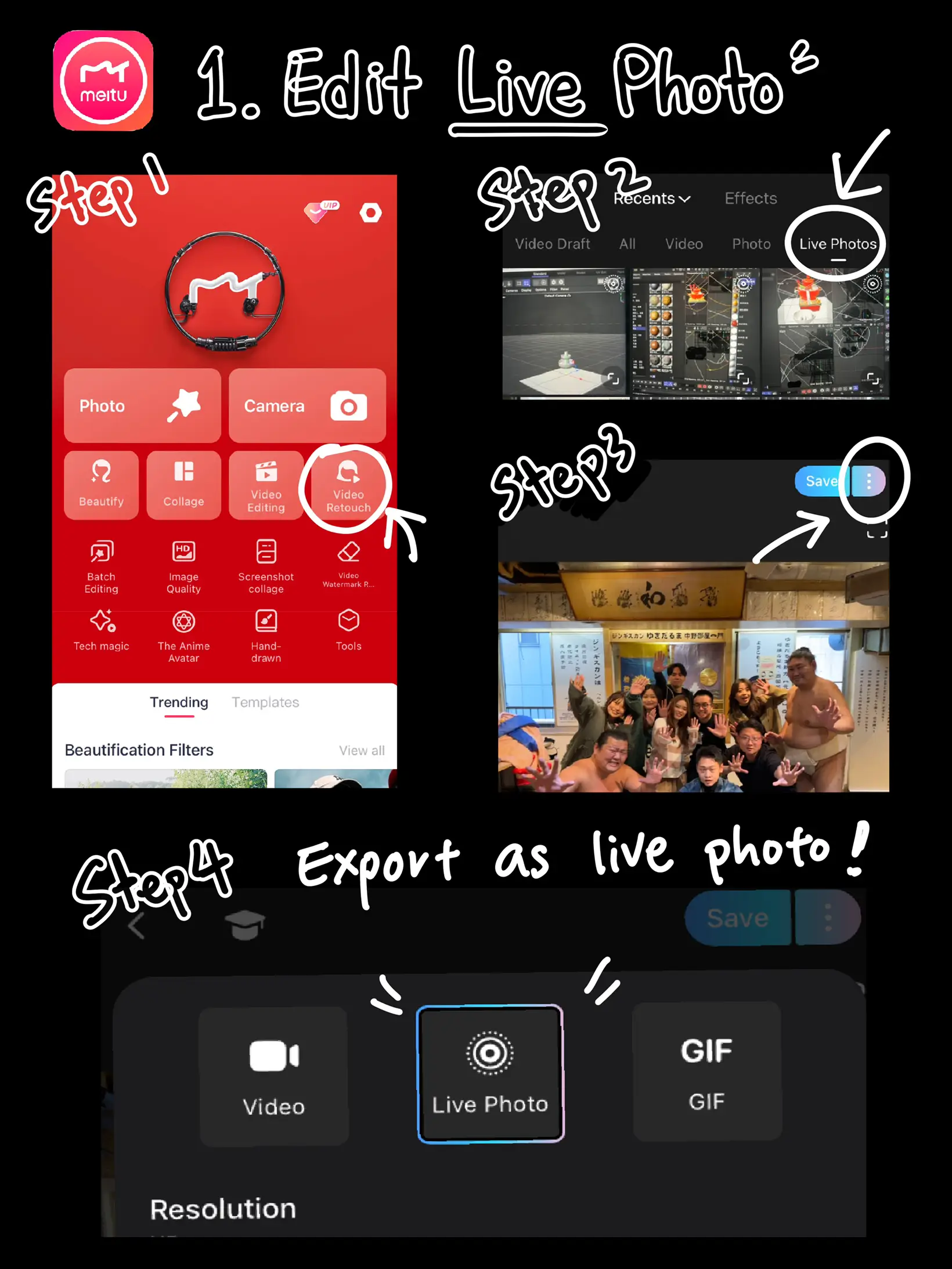 MUST KNOW Meitu EDITING HACKS! | Gallery posted by Overkill SG | Lemon8