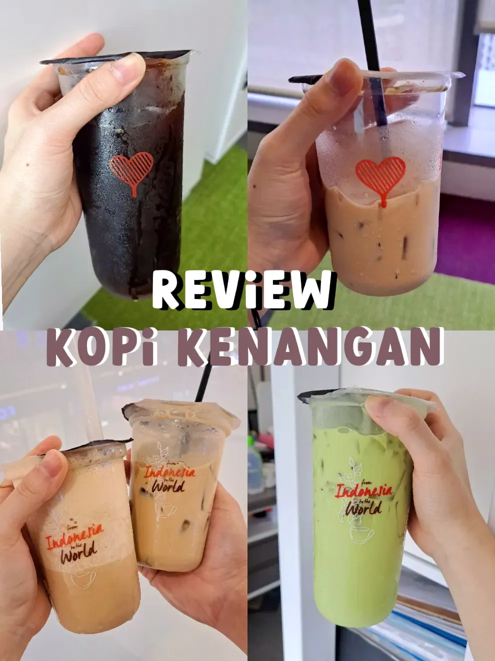 Pesen apa ya yang enak di Kopi Kenangan? 🤔 | Galeri diposting oleh ...