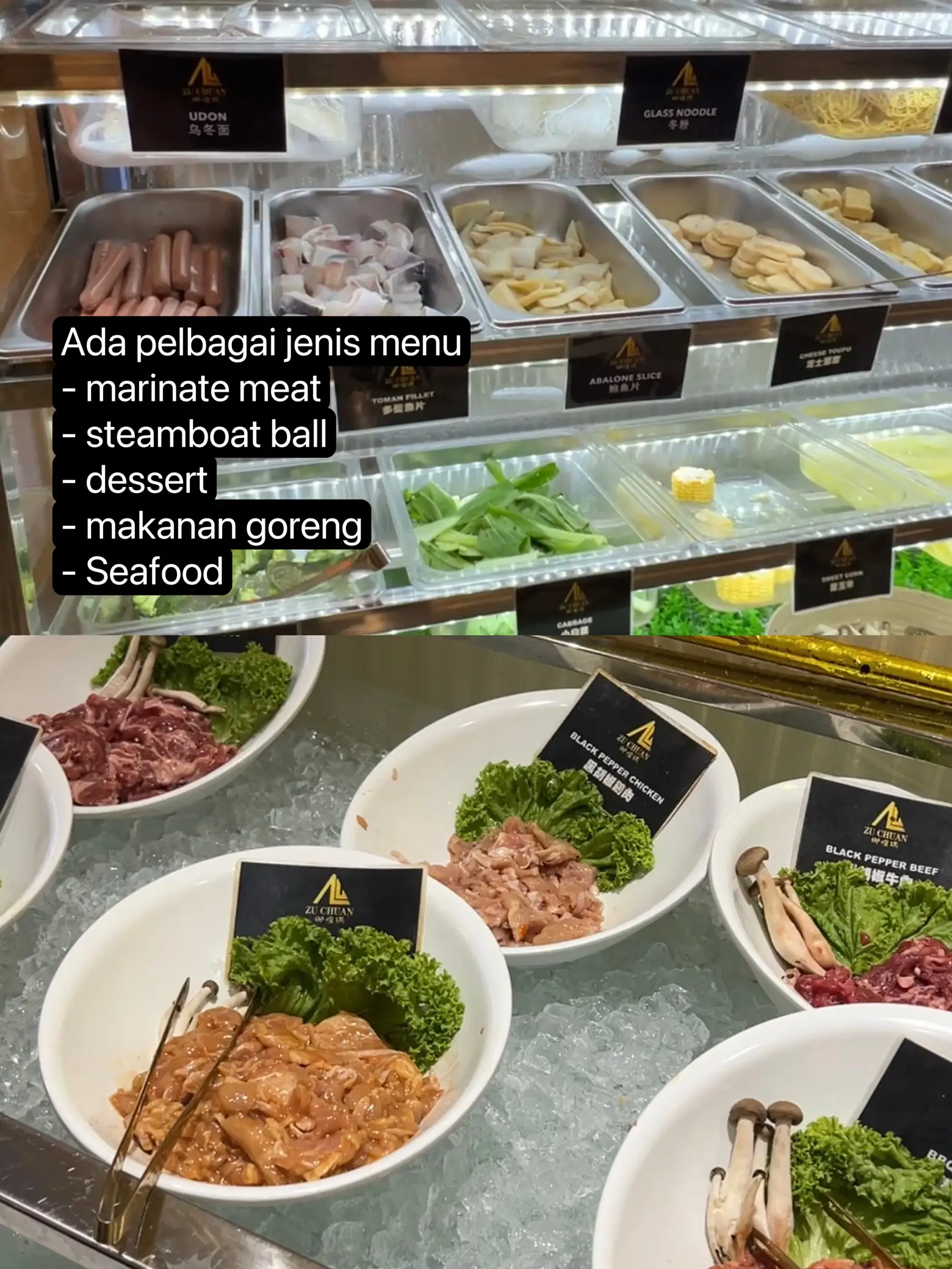 Steamboat buffet RM70 | Galeri disiarkan oleh yasmineyusoff | Lemon8