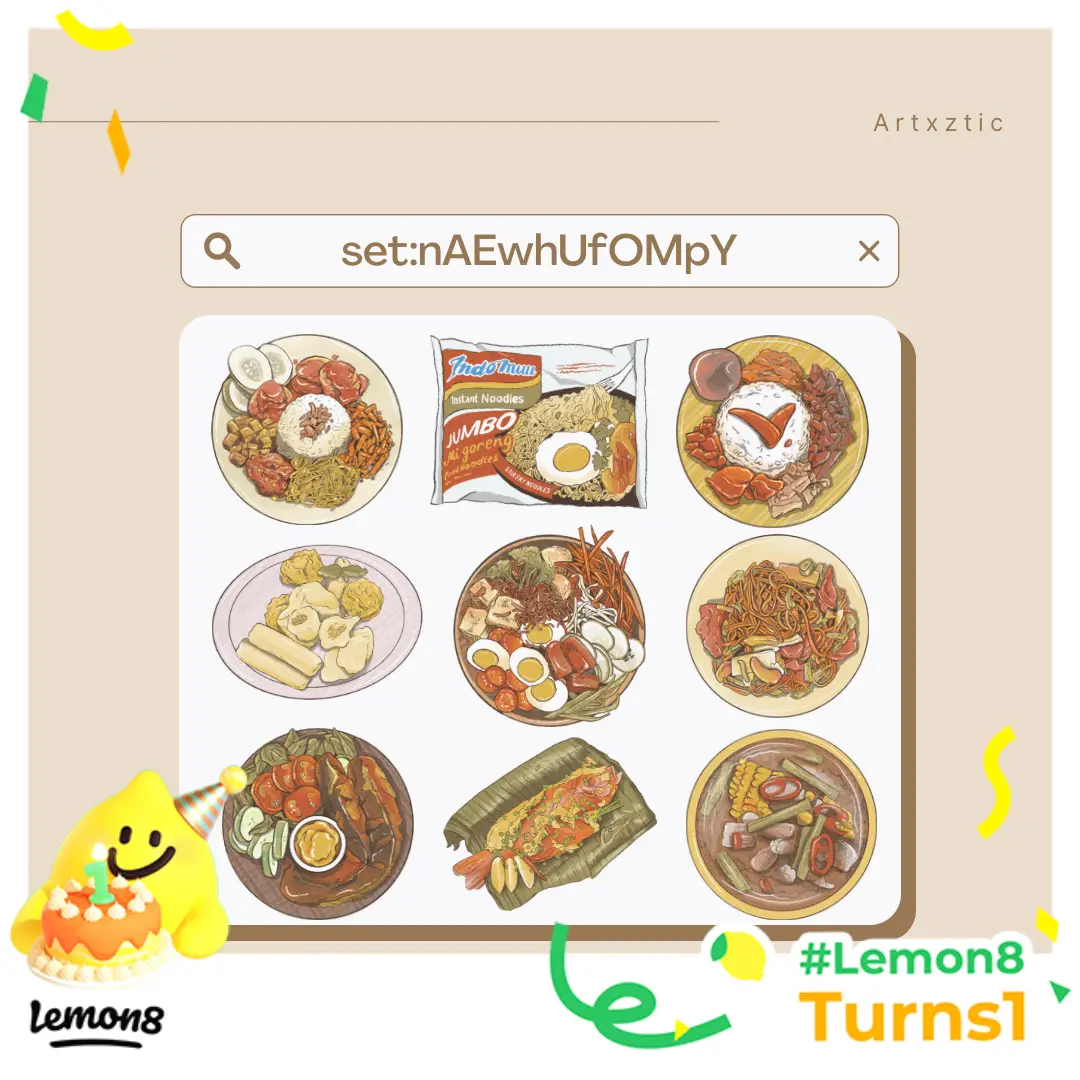 Rekomendasi Canva Element Food Enthusiast | Gallery posted by art | design | Lemon8
