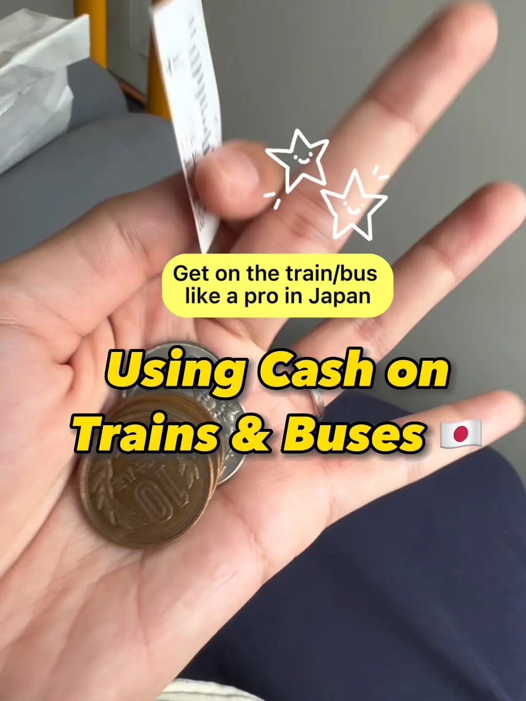 Using Cash on Japan’s public transport! 🇯🇵 | Video published by ...