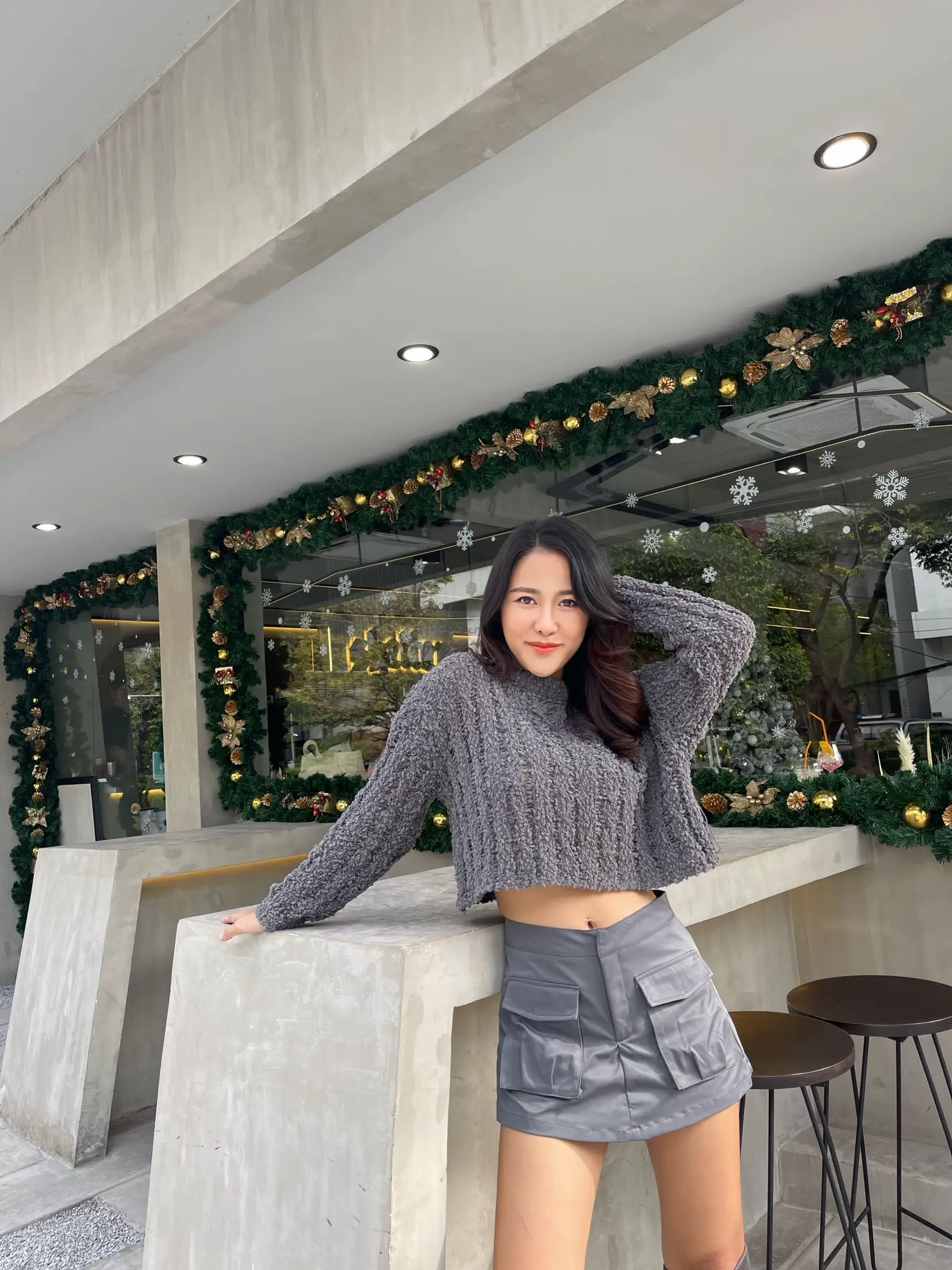 OOTD | Grey outfit แต่งตัวคุมโทนสีเทา | แกลเลอรีที่โพสต์โดย taririsss ☀️ | Lemon8