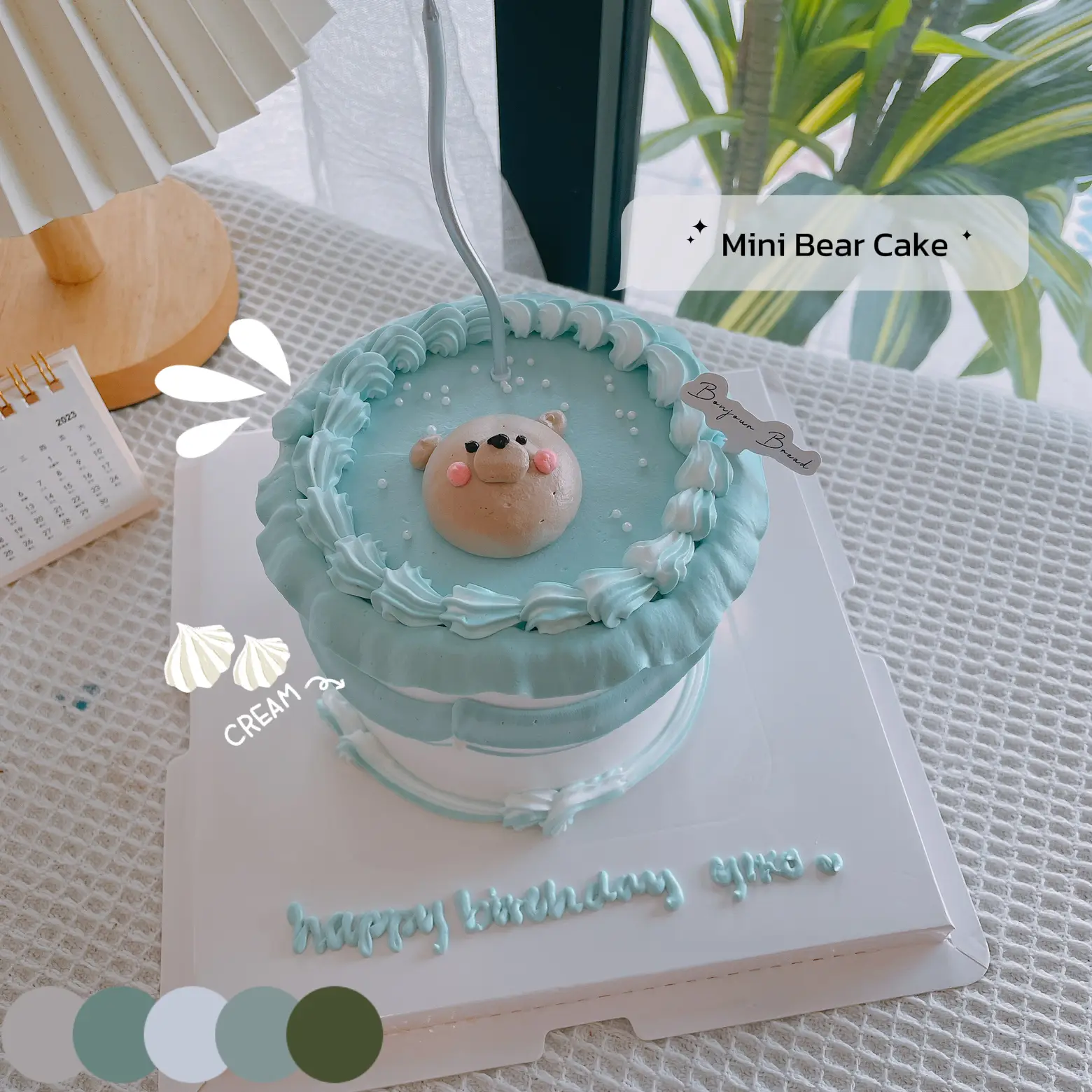 Mini Bear Cake | Galeri disiarkan oleh Heyfitz | Lemon8