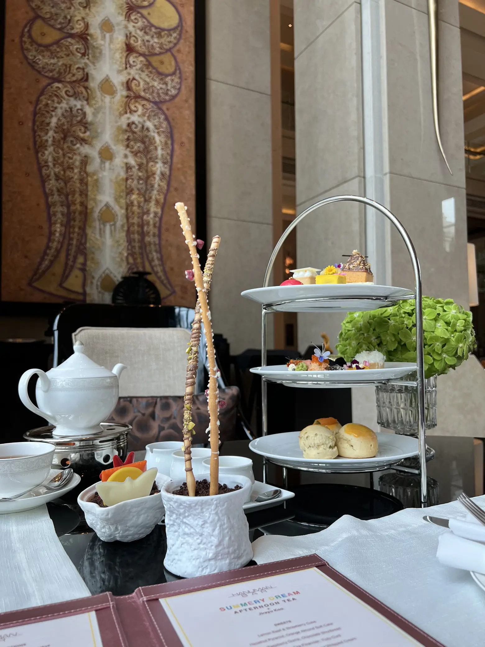 ไปกินAfternoon teaสวยๆที่Siam Kempinski Hotel | แกลเลอรีที่โพสต์โดย ...