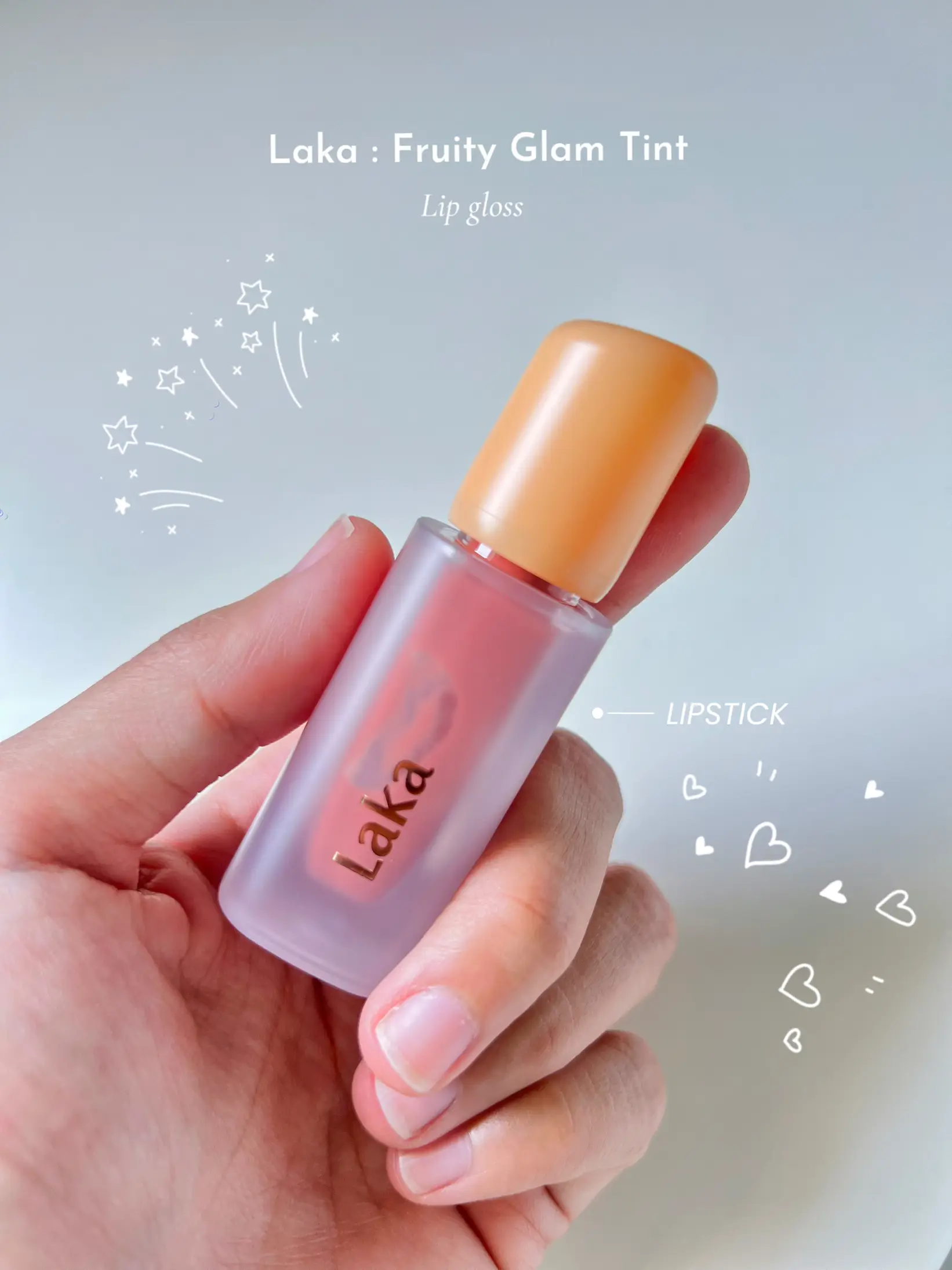Laka : Fruity Glam Tint 💄🫦 | แกลเลอรีที่โพสต์โดย Faa SP | Lemon8