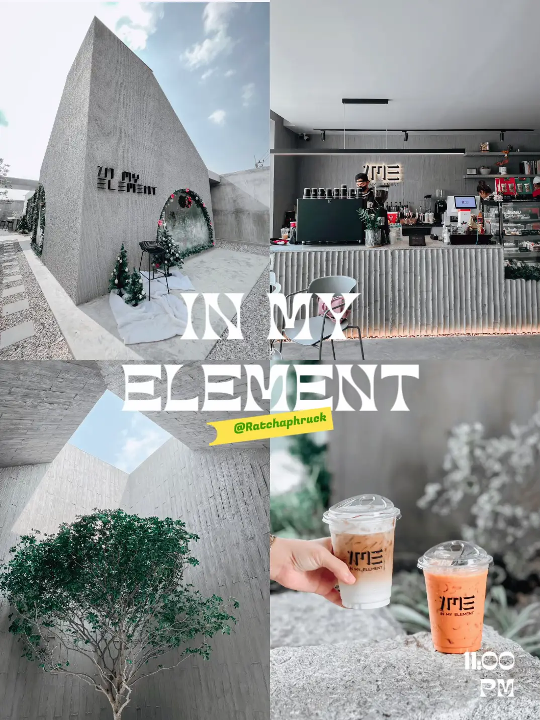 𝗥𝗲𝘃𝗶𝗲𝘄 𝗖𝗮𝗳𝗲 ☕️@“𝐈𝐍 𝐌𝐘 𝐄𝐋𝐄𝐌𝐄𝐍𝐓” | แกลเลอรีที่โพสต์โดย Kinkubkook | Lemon8