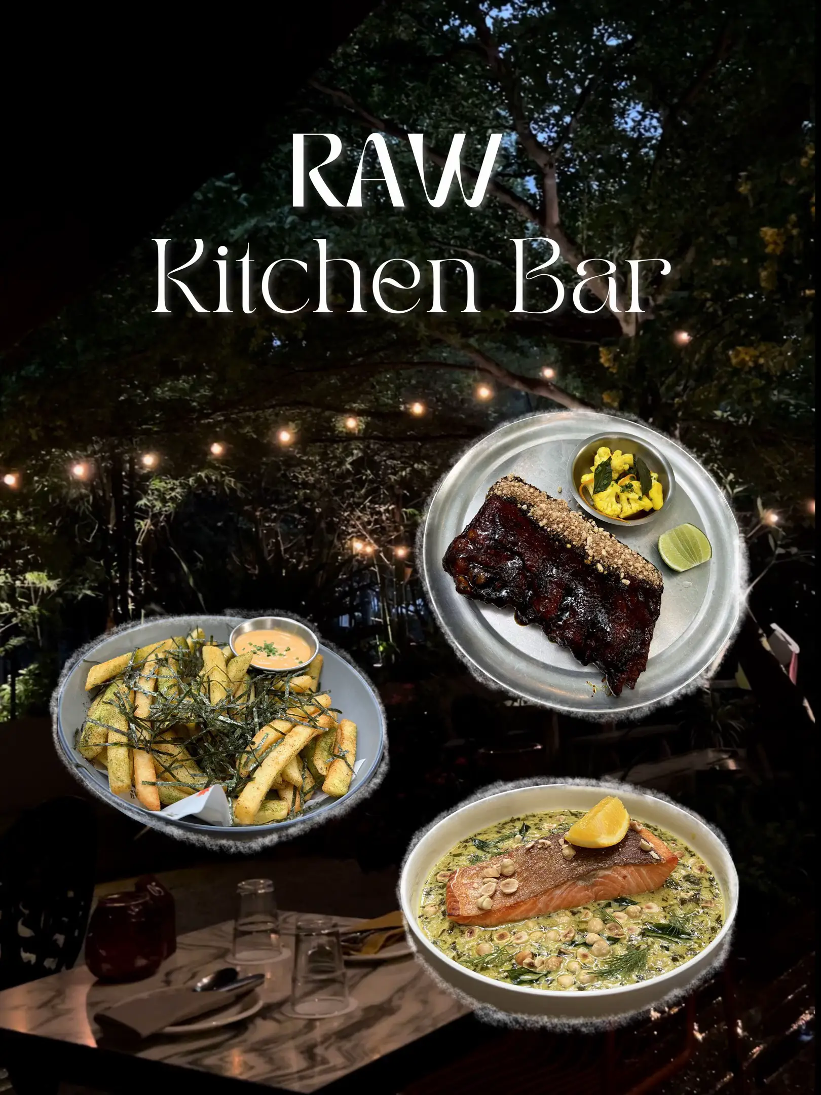 RUNNING OUT OF DATE IDEAS?? TRY RAW KITCHEN BAR 🤍 | แกลเลอรีที่โพสต์โดย ...