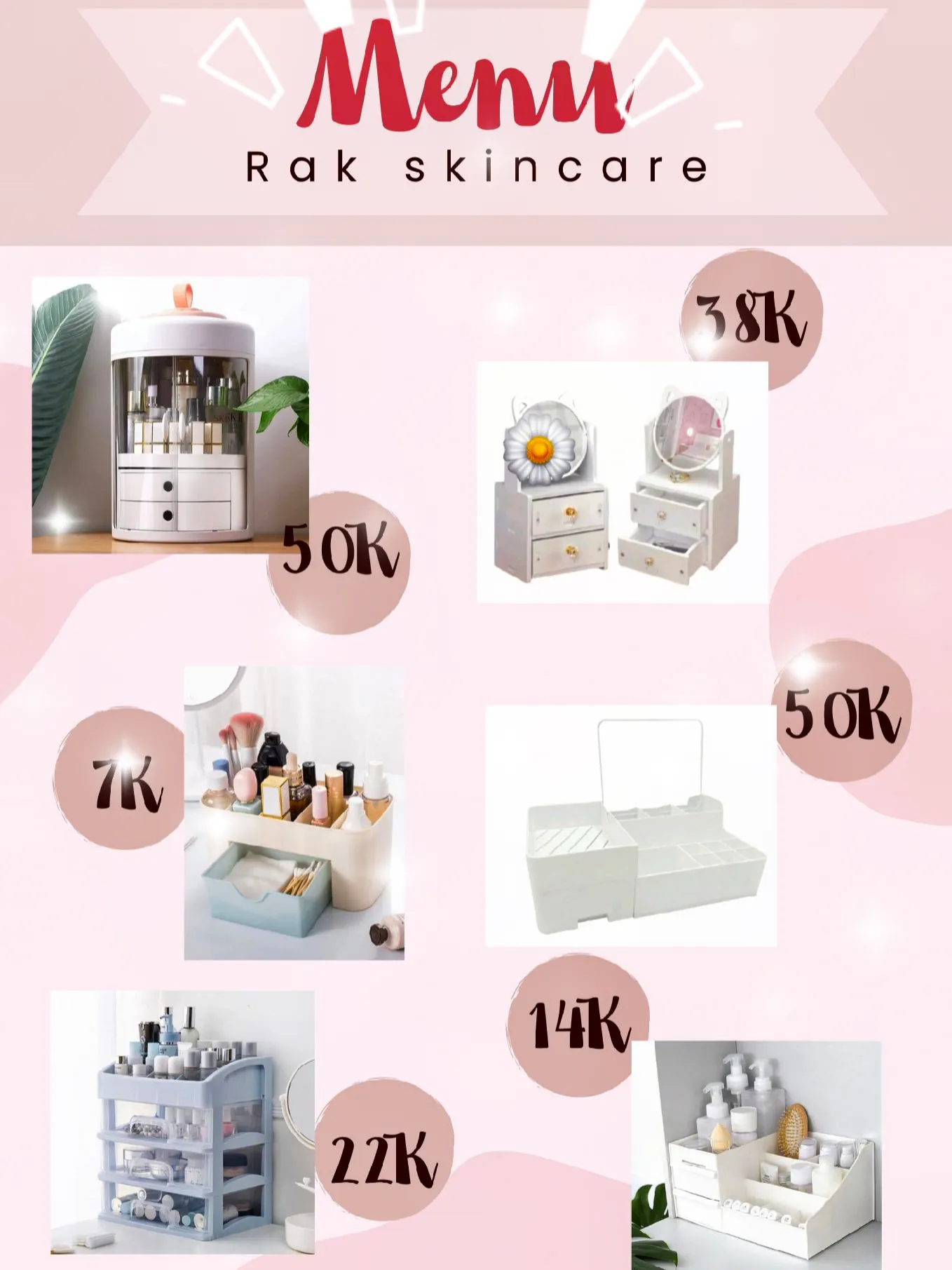 recommendation rak skincare | Galeri diposting oleh tips dari_pau | Lemon8