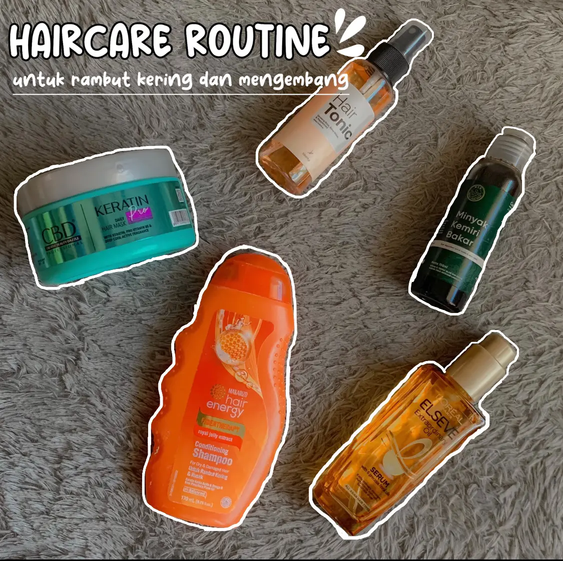 HAIRCARE ROUTINE RAMBUT KERING DAN MENGEMBANG | Galeri diposting oleh ...