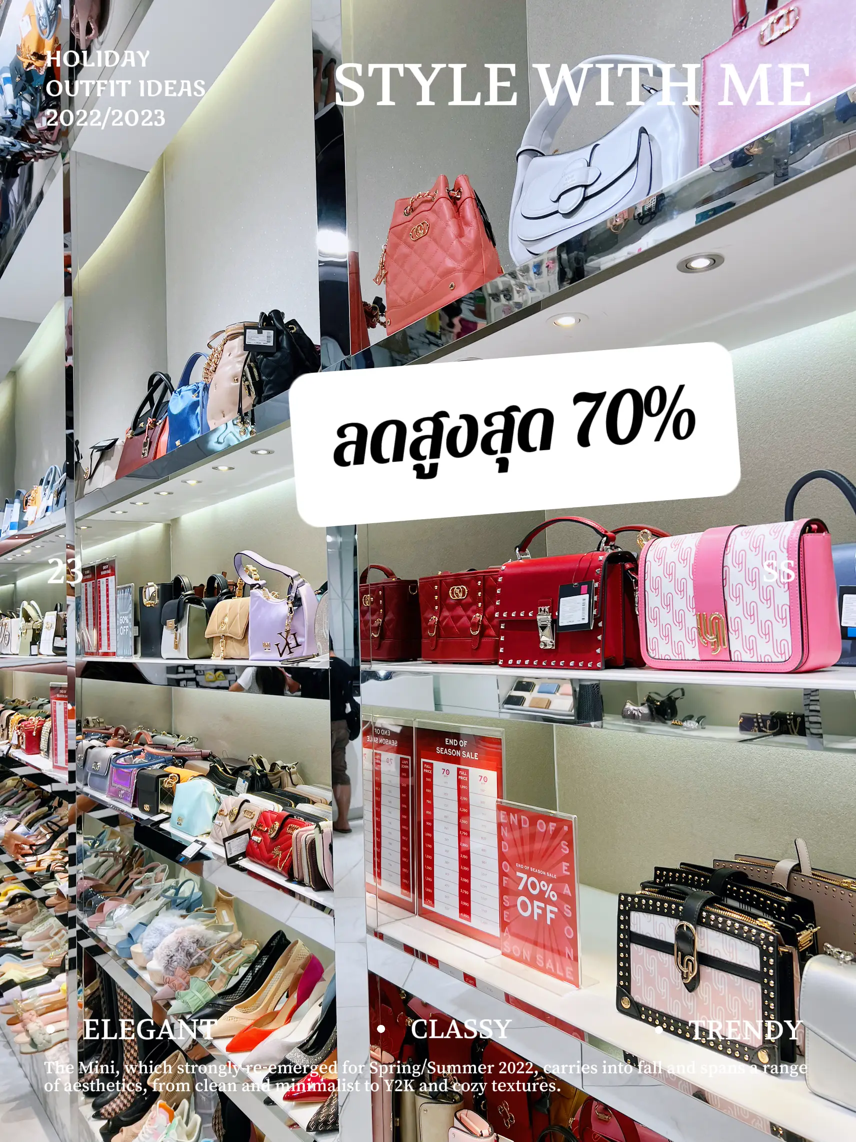 เเอบส่องกระเป๋า LYN สีดำเเต่หลากหลายสไตล์ | แกลเลอรีที่โพสต์โดย ~zmookk~ | Lemon8