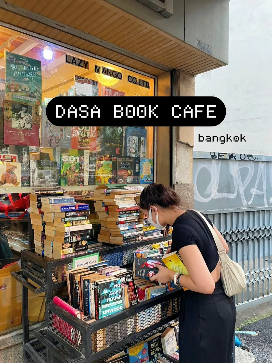 Dasa Book Cafe คาเฟ่ใกล้บีทีเอส🖤 | แกลเลอรีที่โพสต์โดย mintrakbr | Lemon8