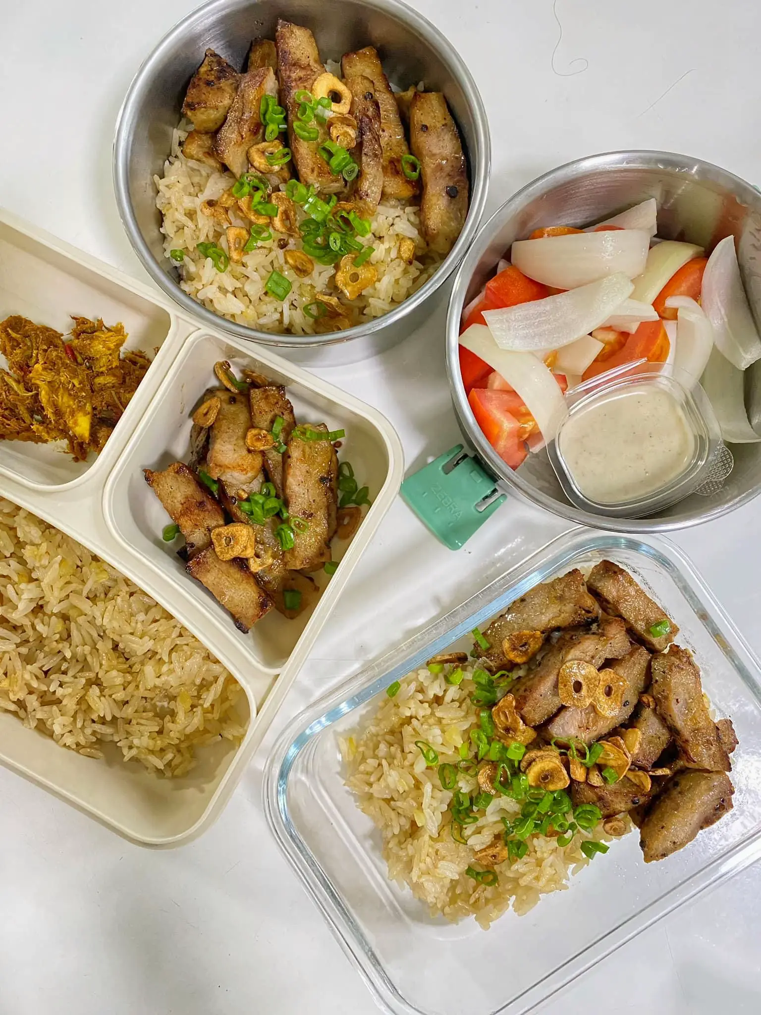 กับข้าวไปกินที่ทำงาน🍚🍱🍛 | แกลเลอรีที่โพสต์โดย Noona_aaa | Lemon8