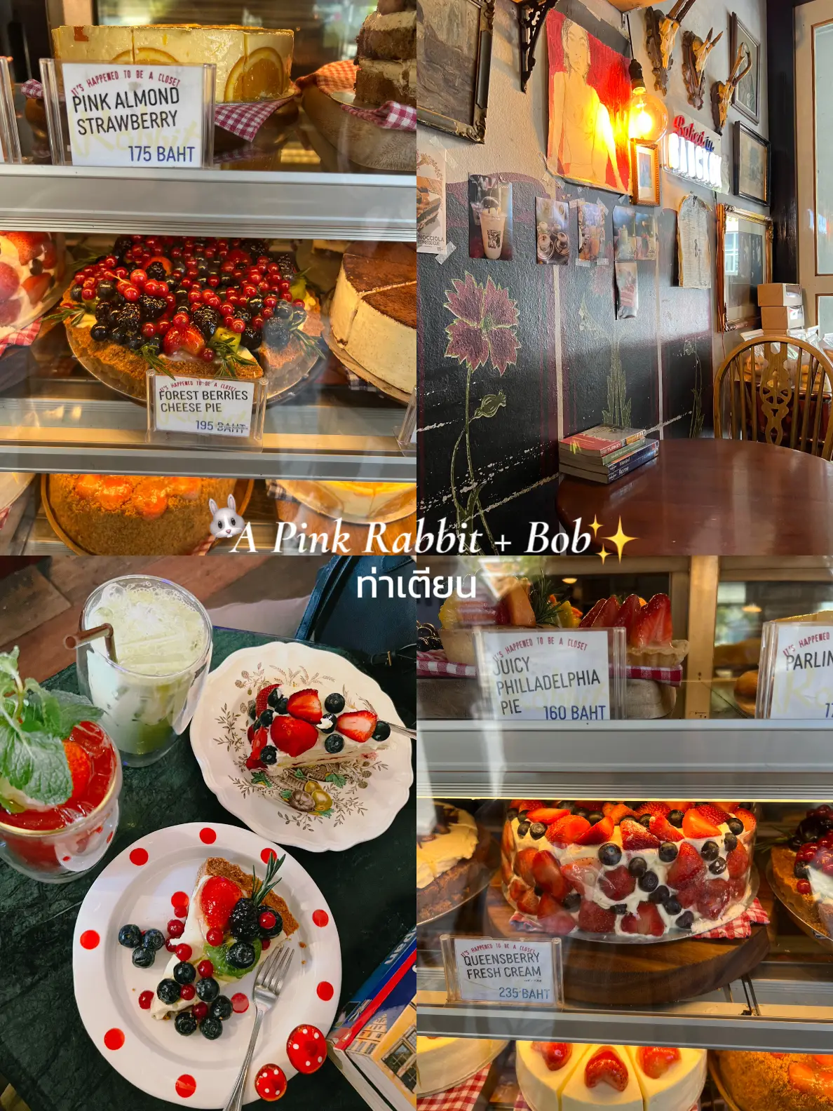 A Pink Rabbit + Bob ท่าเตียน 🐰 | แกลเลอรีที่โพสต์โดย Anchi | Lemon8