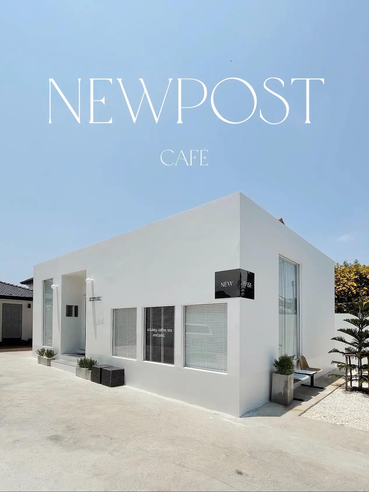 คาเฟ่เปิดใหม่ ~ NEWPOST | แกลเลอรีที่โพสต์โดย Let’s Go Café | Lemon8