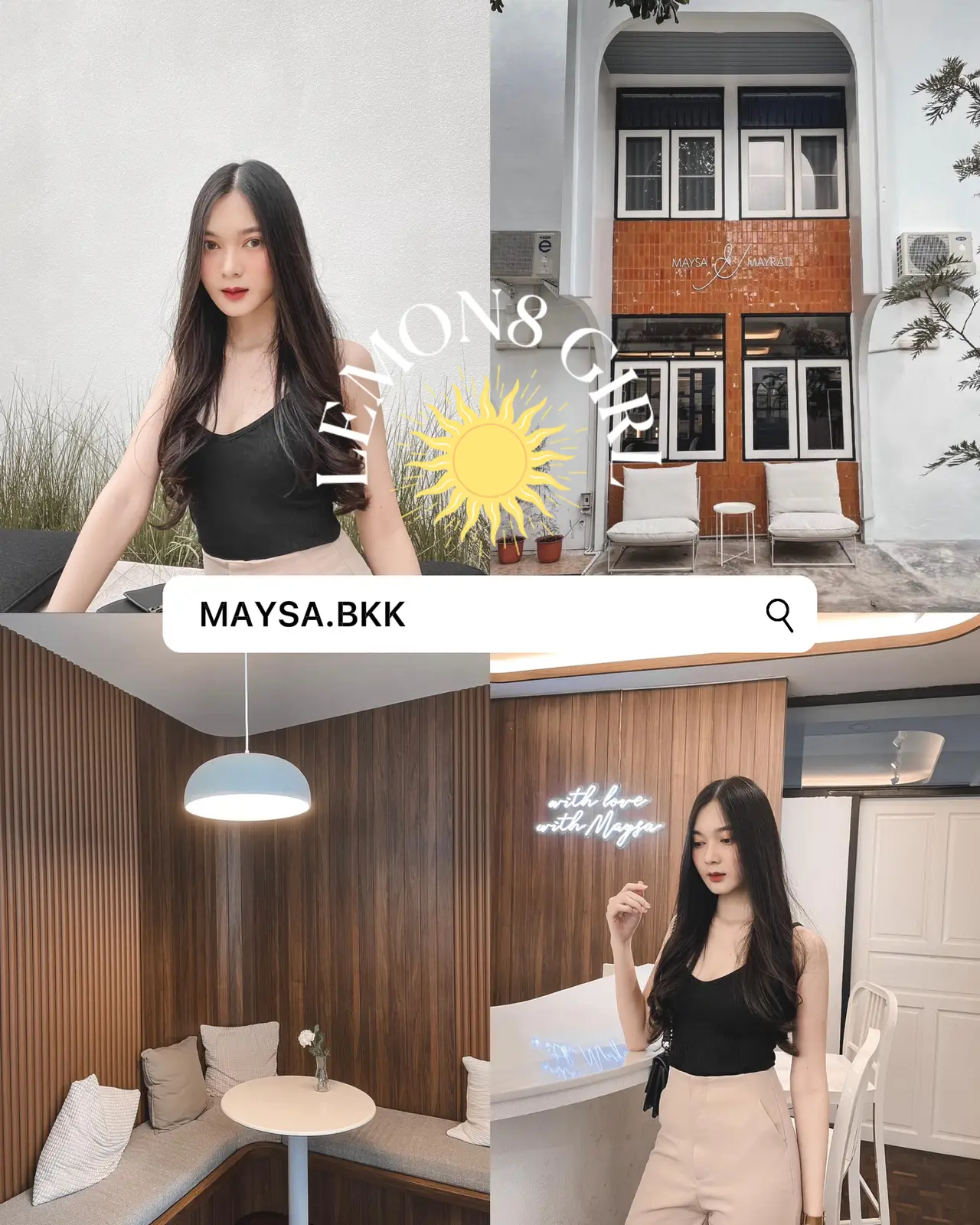 คาเฟ่บ้านสุดมินิมอล MAYSA.BKK🪵🍂 | แกลเลอรีที่โพสต์โดย jeenachny | Lemon8