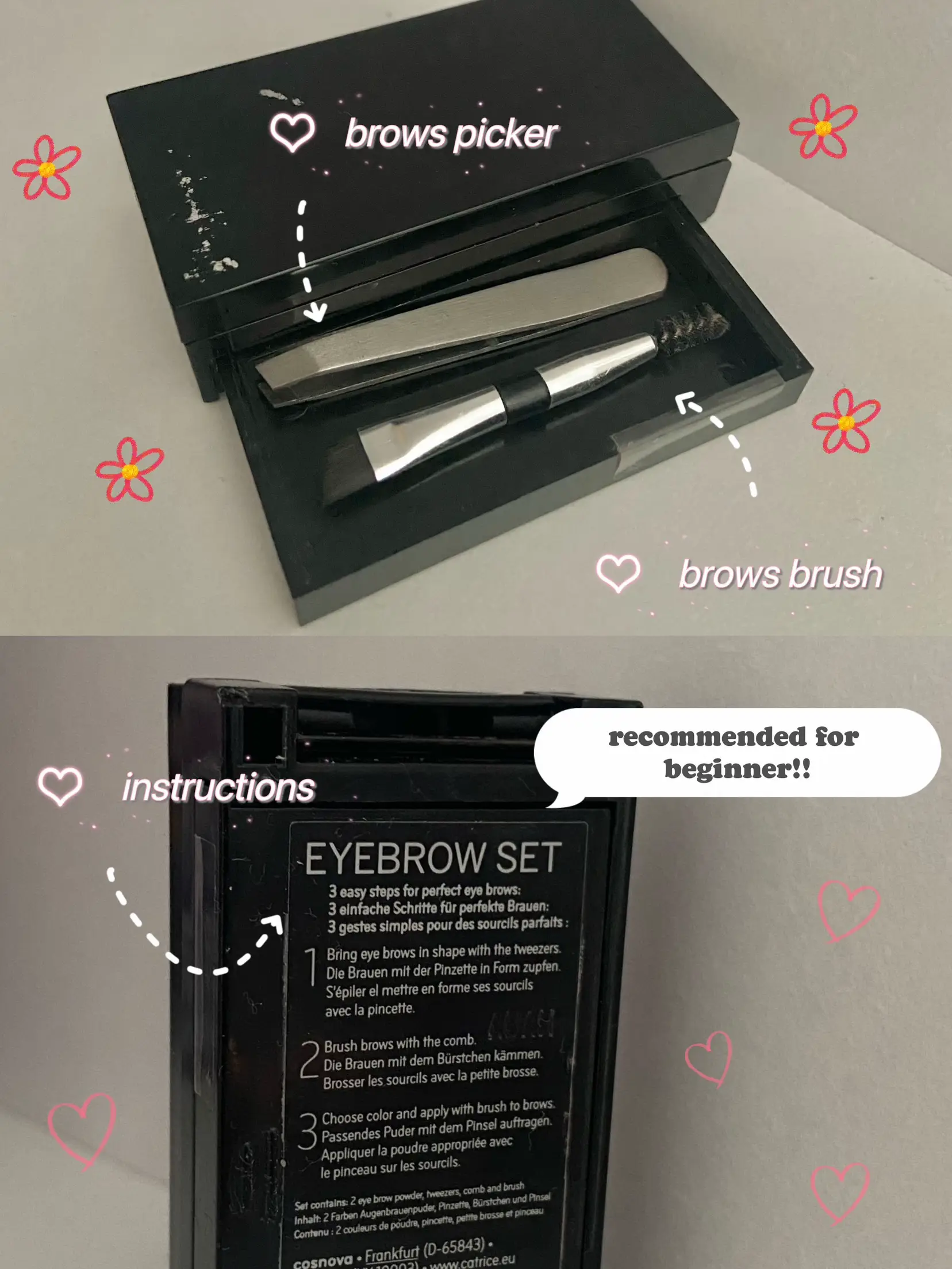 eyebrow set for beginner 💟 | แกลเลอรีที่โพสต์โดย Deanna | Lemon8