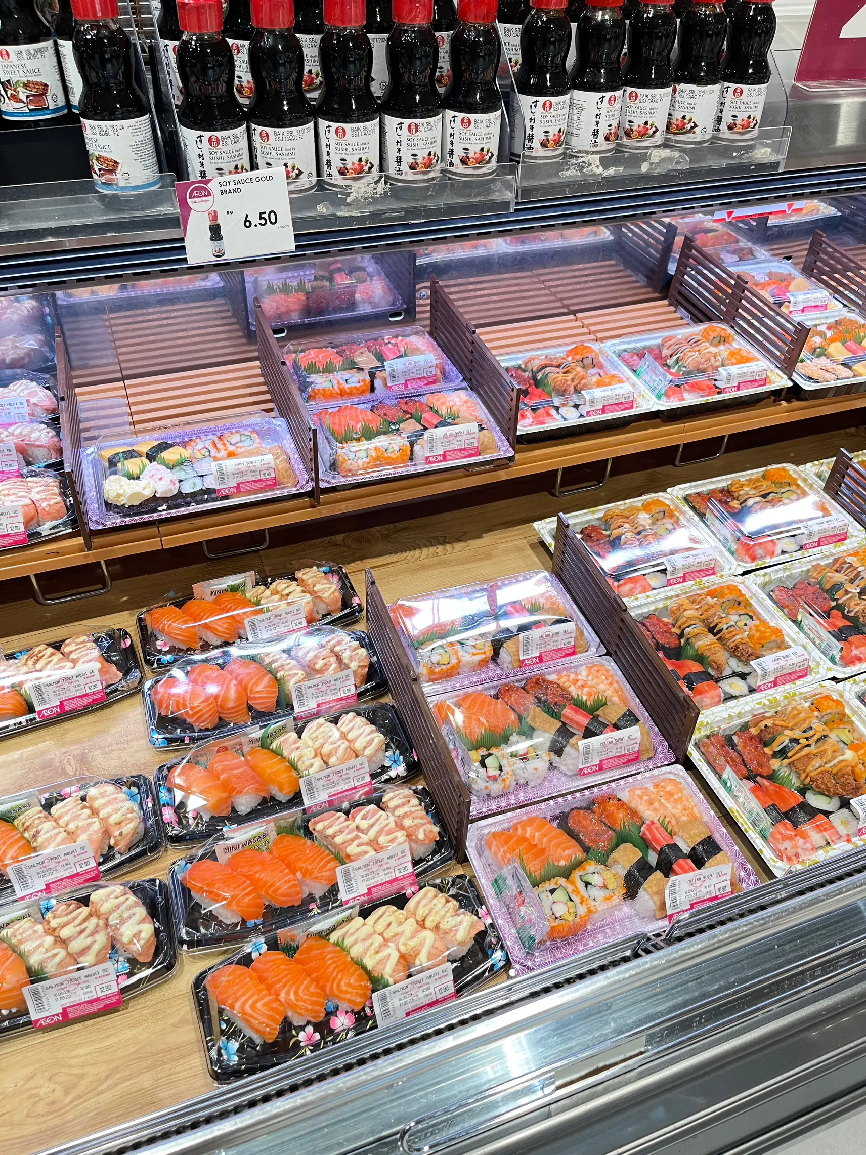 🤯 50% off after 6pm at Aeon food section | Galeri disiarkan oleh Elyse ...