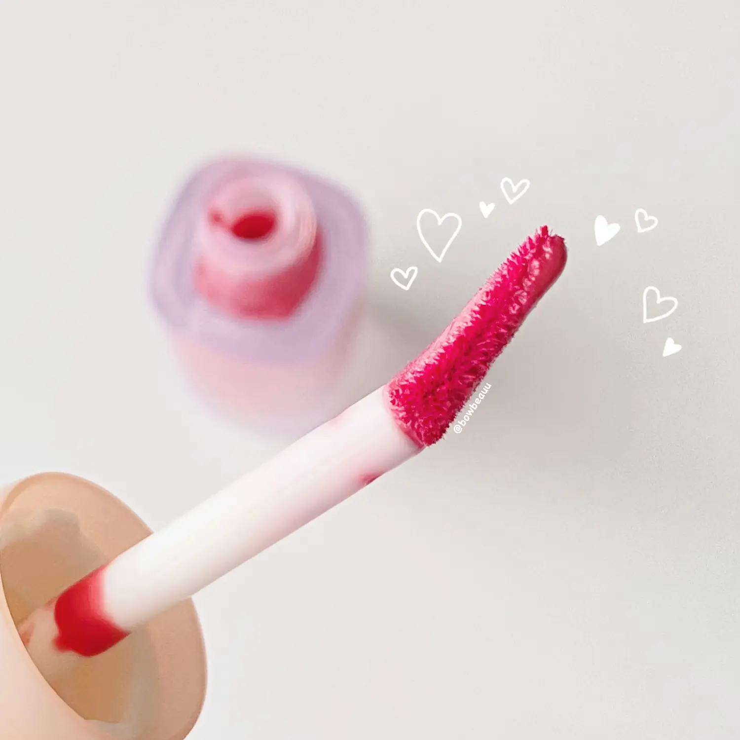 รีวิว Laka Tint ลิปทิ้นท์สายเกาสุดฮิต 🍒 | แกลเลอรีที่โพสต์โดย Bowbeau | Lemon8