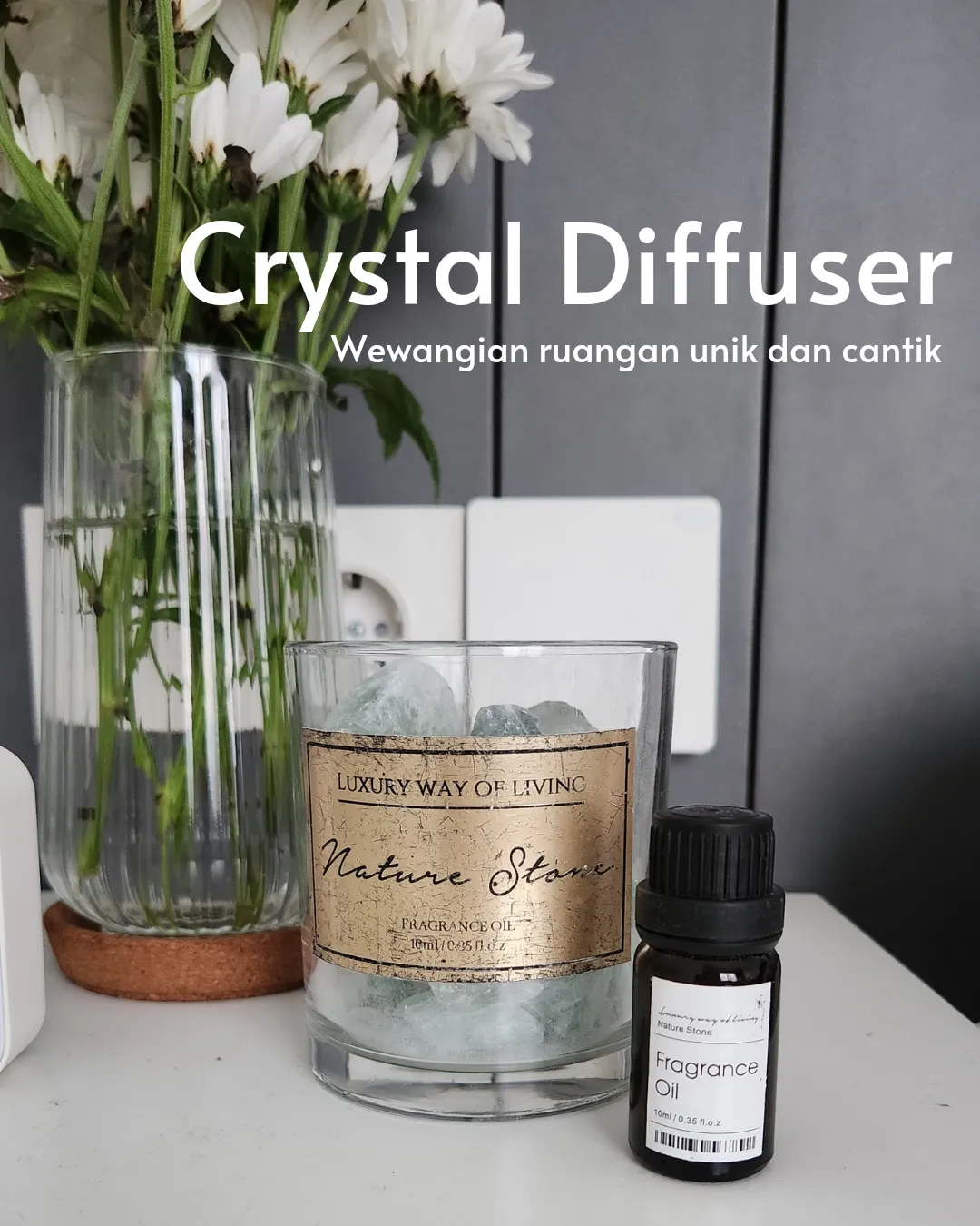 Crystal Diffuser: Unik, Cantik, Wangii 🥰 | Galeri diposting oleh Rumah Semak | Lemon8