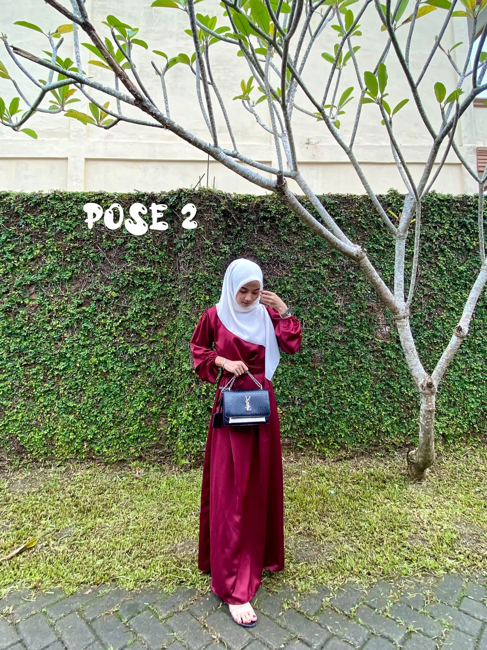OOTD buat yang pake gamis | Galeri diposting oleh Amanda | Lemon8