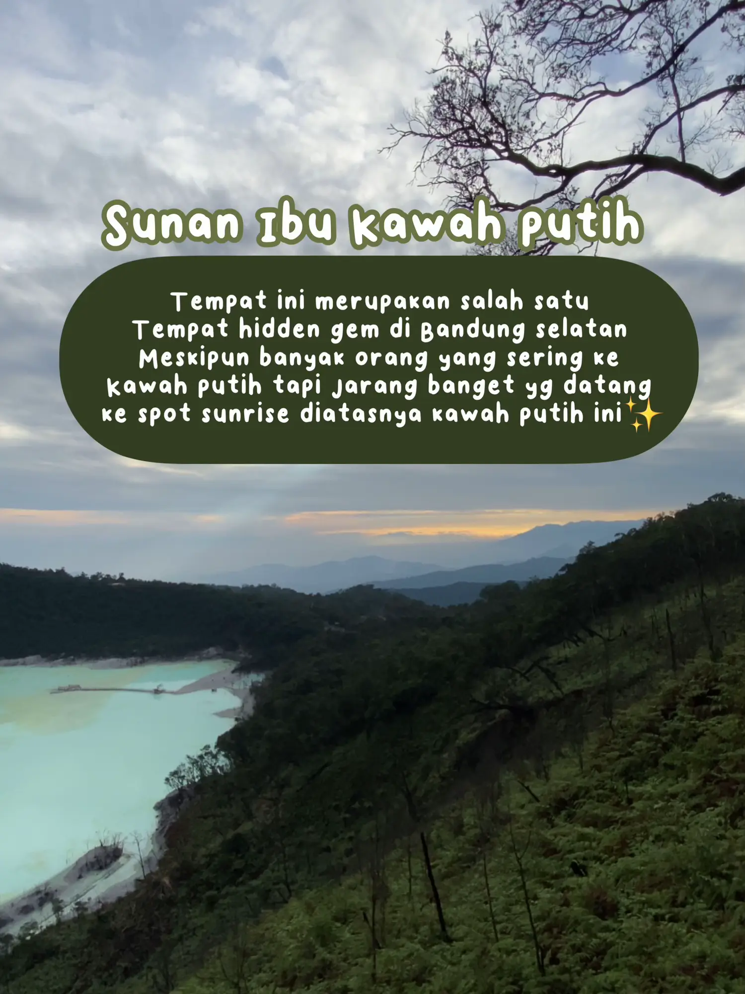 HIDDEN GEM SPOT SUNRISE TERBAIK DI BANDUNG🌤️ | Galeri diposting oleh ...
