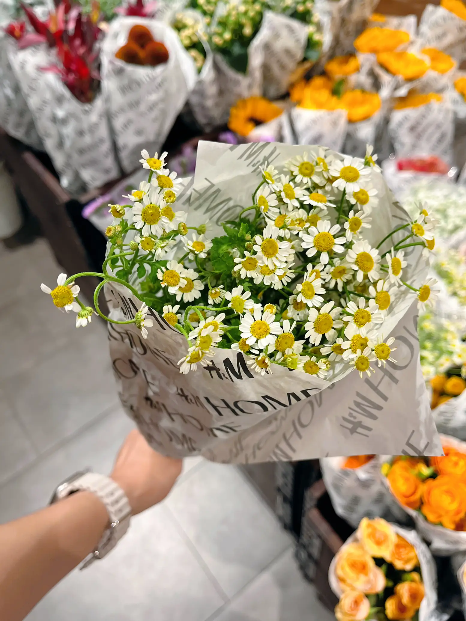 วันนี้แวะมา…ซื้อดอกไม้ที่ H&M 🌻 Central World 🍃 | แกลเลอรีที่โพสต์โดย ...