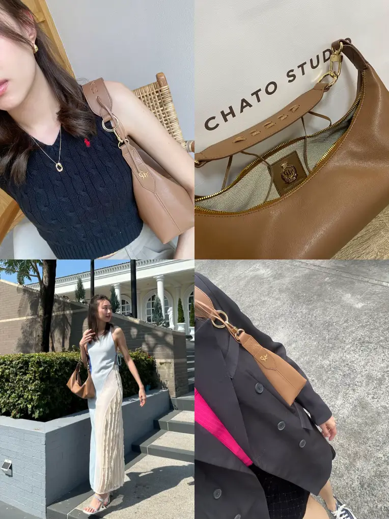 Chato Studio — coco leather bag🤎 | แกลเลอรีที่โพสต์โดย punchptr | Lemon8
