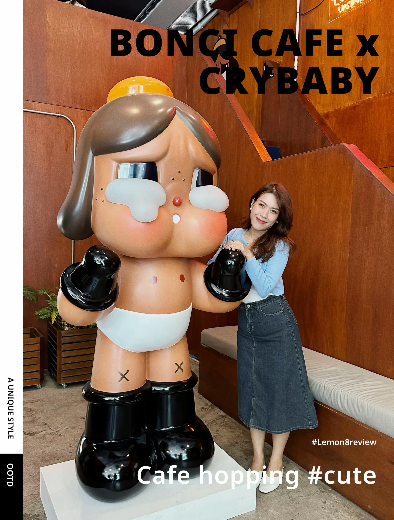 Review BONCI CAFE x CRYBABY | แกลเลอรีที่โพสต์โดย KOOKKIK.H | Lemon8