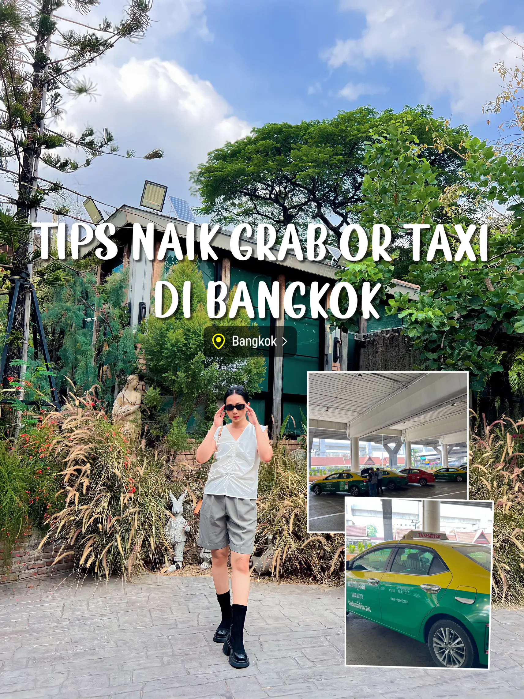 TIPS NAIK GRAB OR TAXI DI BANGKOK | Galeri diposting oleh gabriella glady | Lemon8