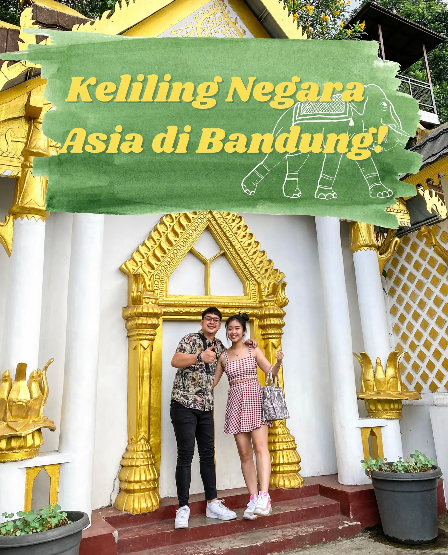 Keliling negara Asia di Bandung! ️🌎 | Galeri diposting oleh Yohana Djong | Lemon8