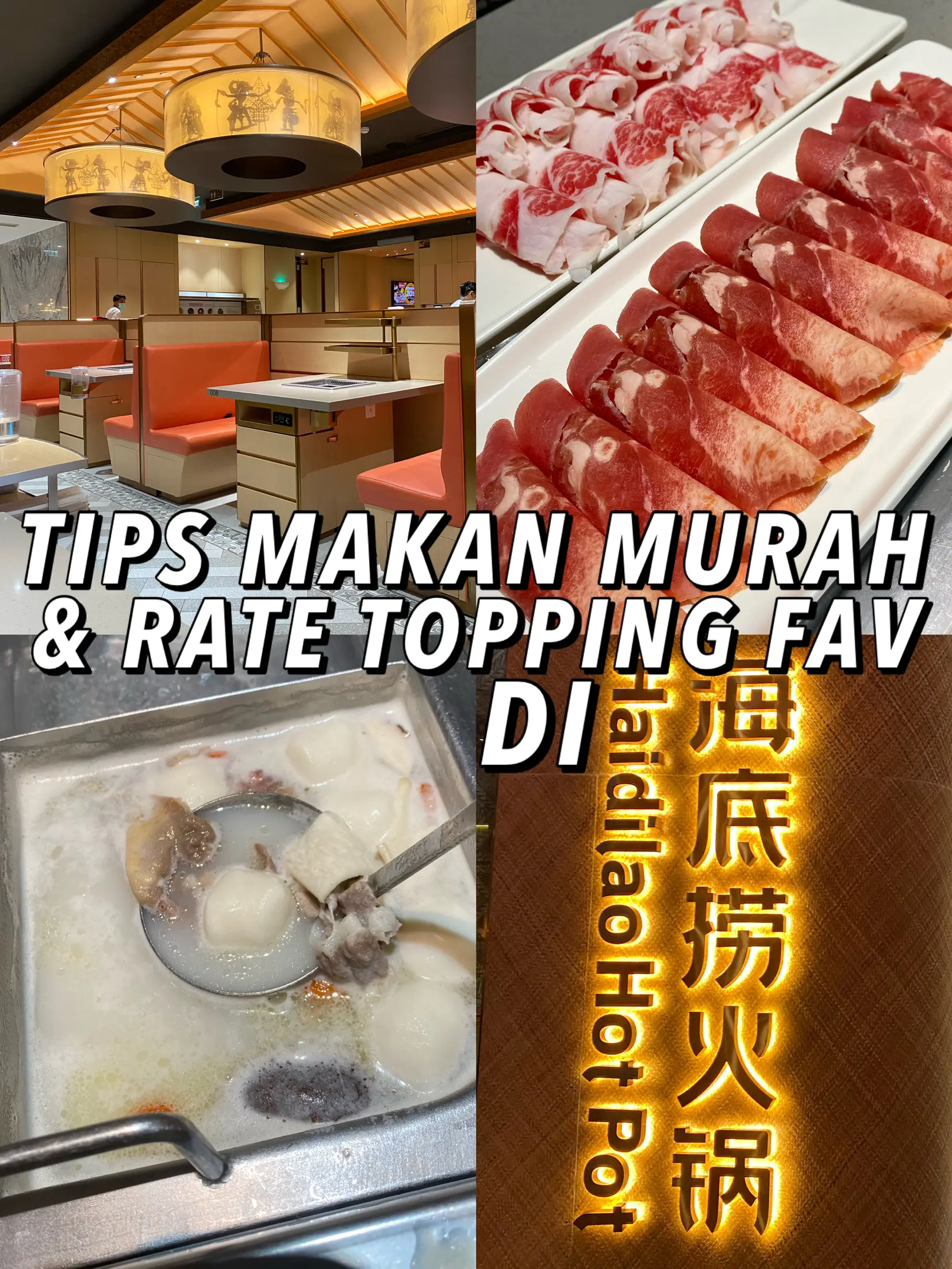 TIPS MAKAN MURAH DI HAIDILAO🥰 | Galeri diposting oleh putri alya | Lemon8