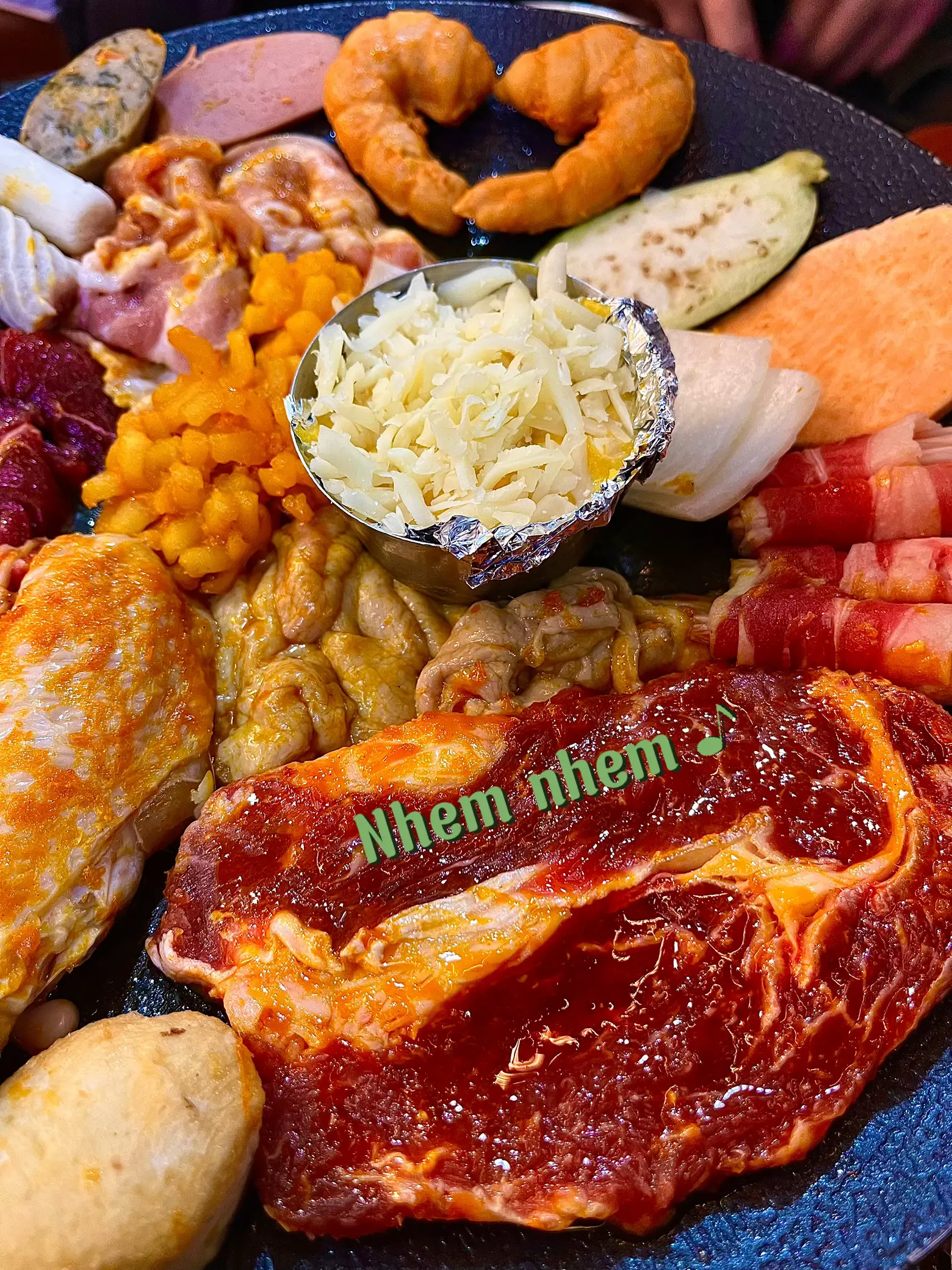 Nhem nhem - buffet lẩu nướng mlem mlem. | Bộ sưu tập do Bin Bin đăng | Lemon8