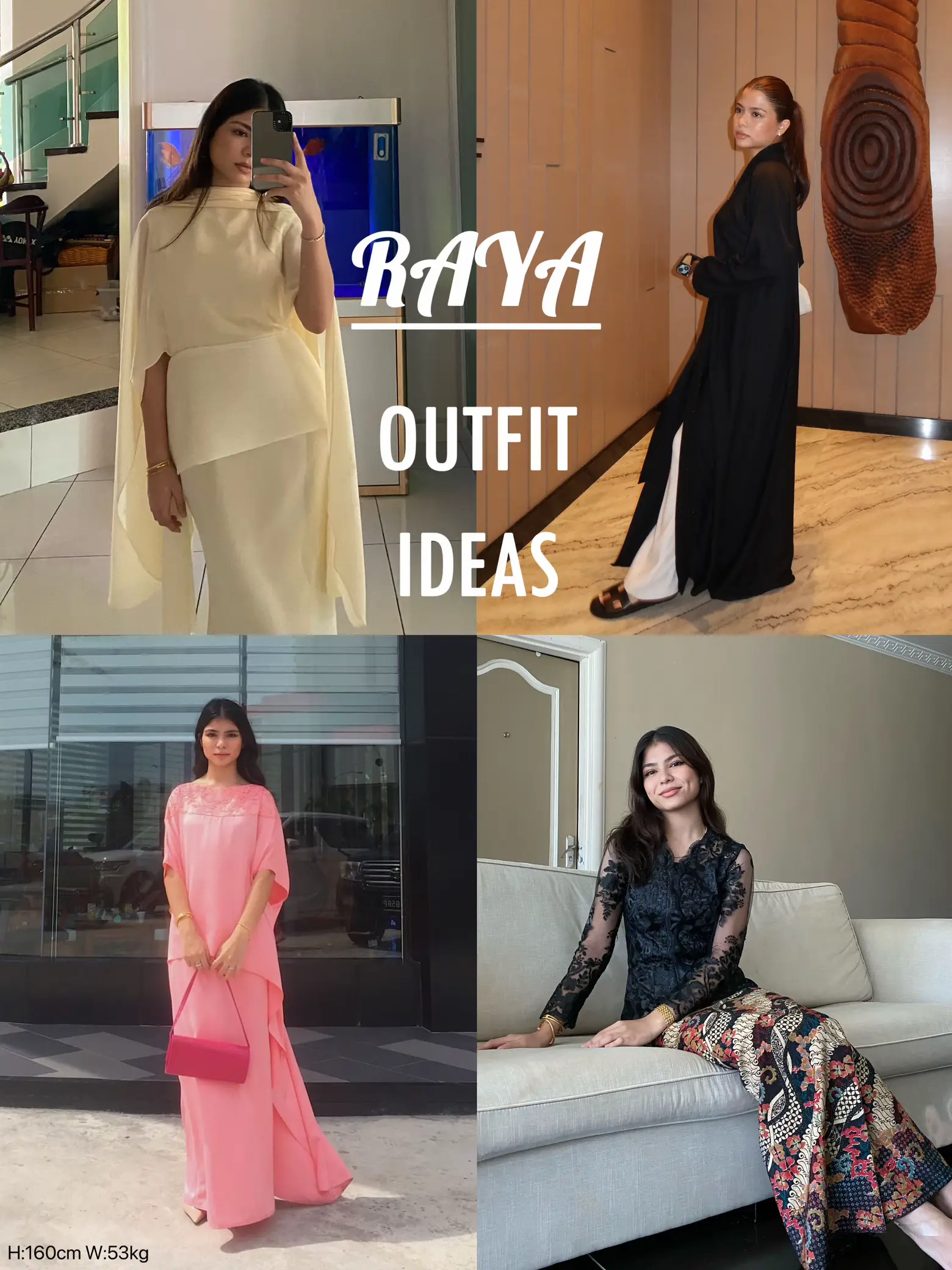 SIMPLE AND CLASSIC RAYA OUTFIT IDEAS TO STEAL! | แกลเลอรีที่โพสต์โดย ...