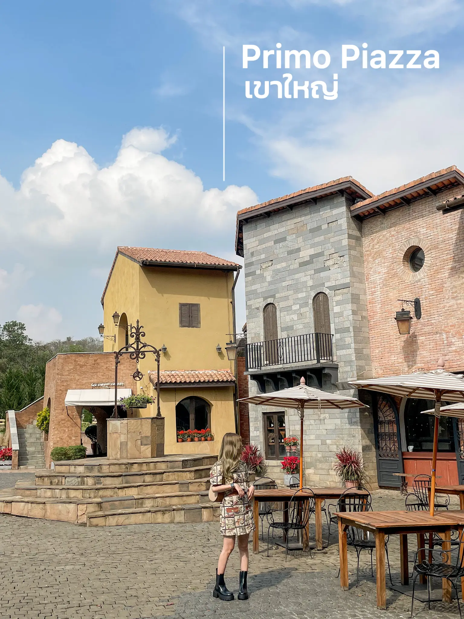 Primo piazza เขาใหญ่ ที่เที่ยวสไตล์อิตาลี | แกลเลอรีที่โพสต์โดย moominta | Lemon8