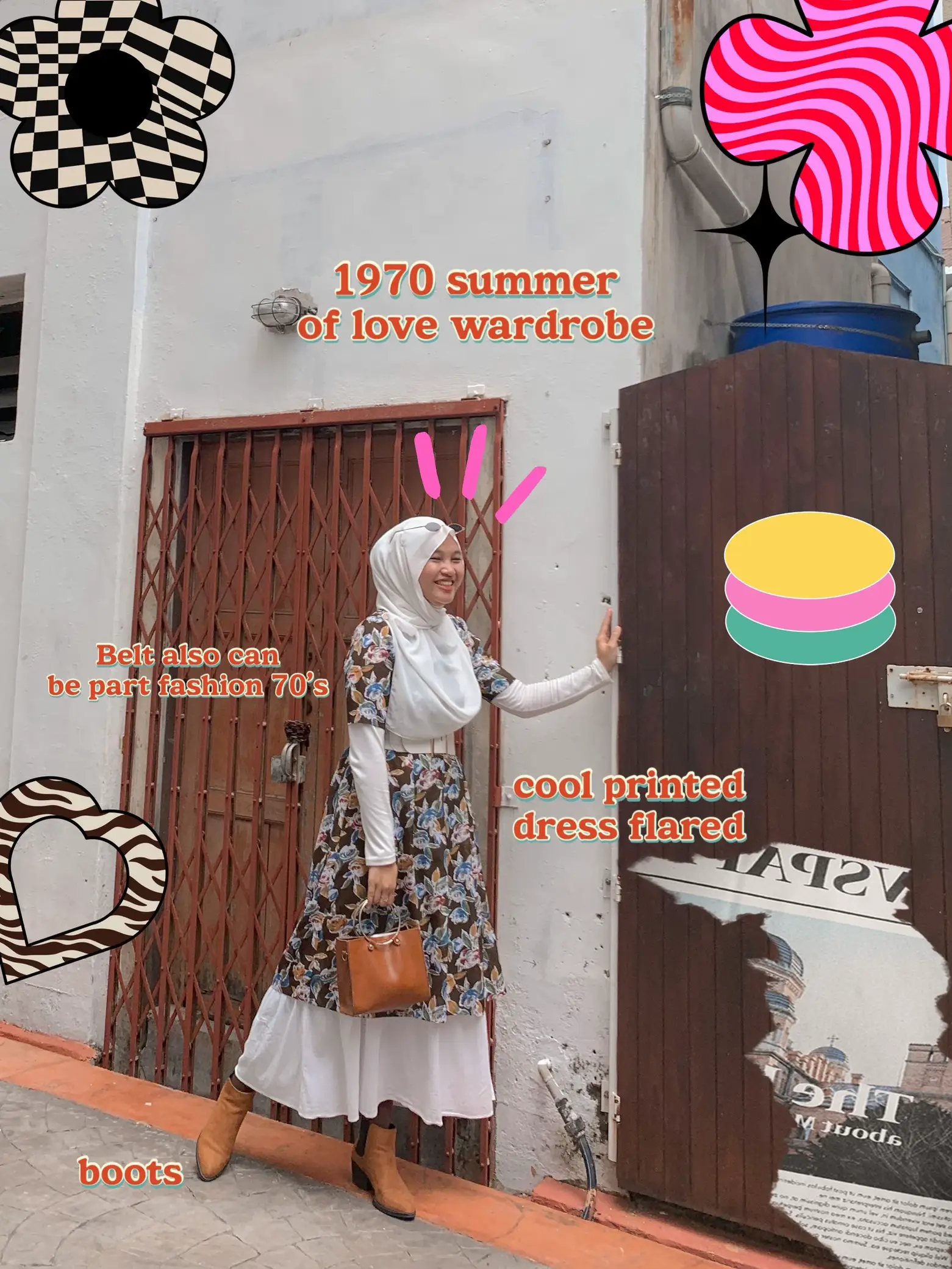 7 items you need for a 70’s vintage look 🌈 | Galeri disiarkan oleh Fazlina Hazizi | Lemon8