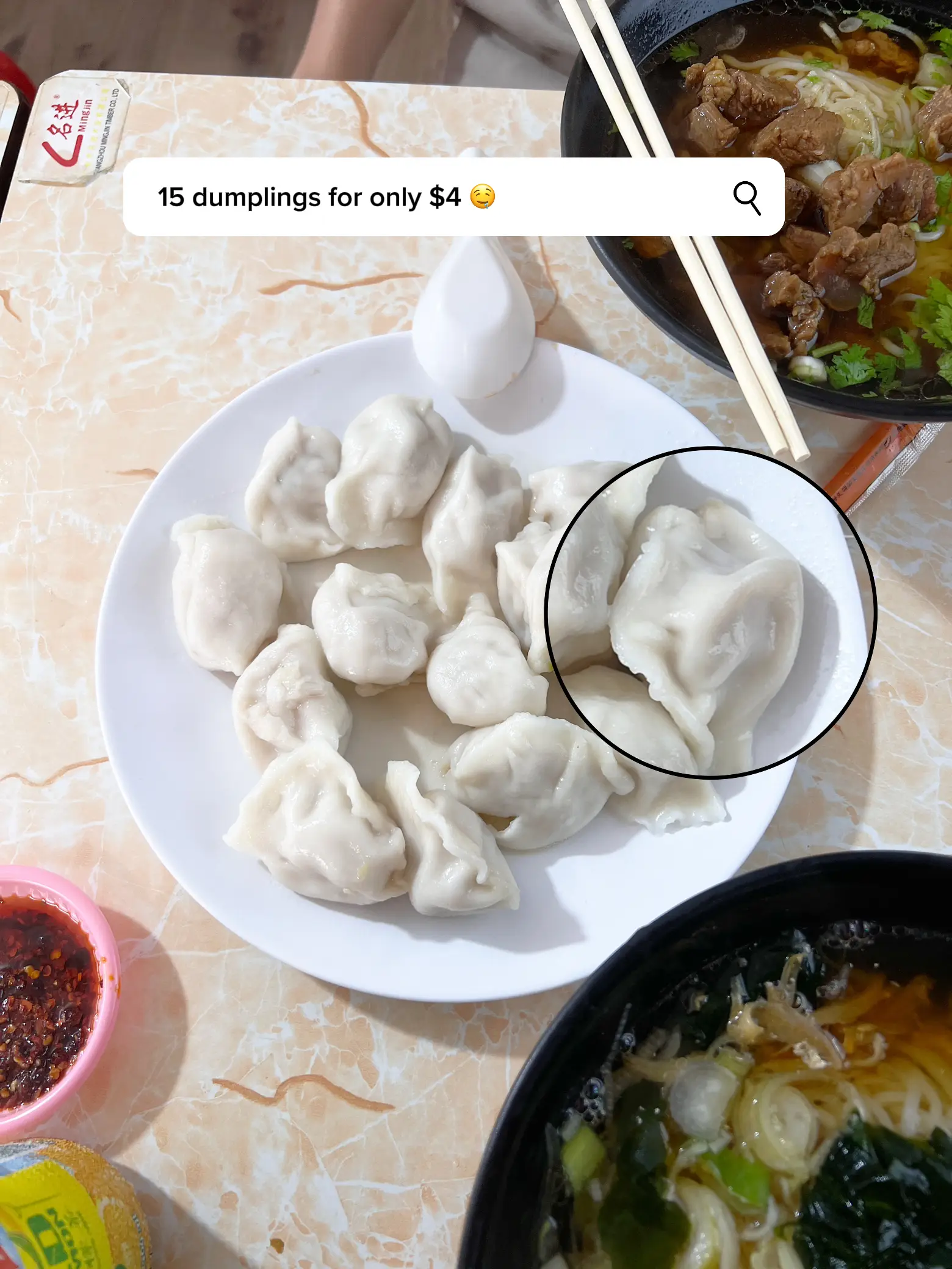 15 dumpling for $4?! our entire meal was only $15😳 | Gallery posted by meli ☁️ | Lemon8
