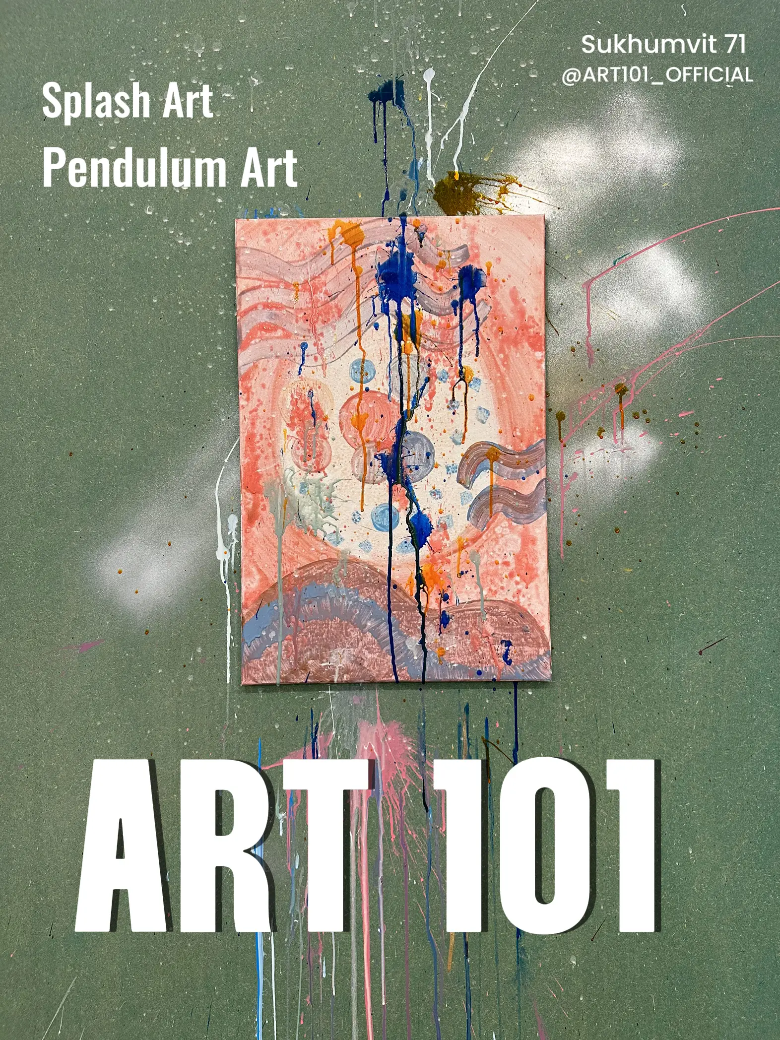 Art 101 โชว์สกิลศิลปะใน กรุงเทพ 🎨 | แกลเลอรีที่โพสต์โดย 🐰 | Lemon8