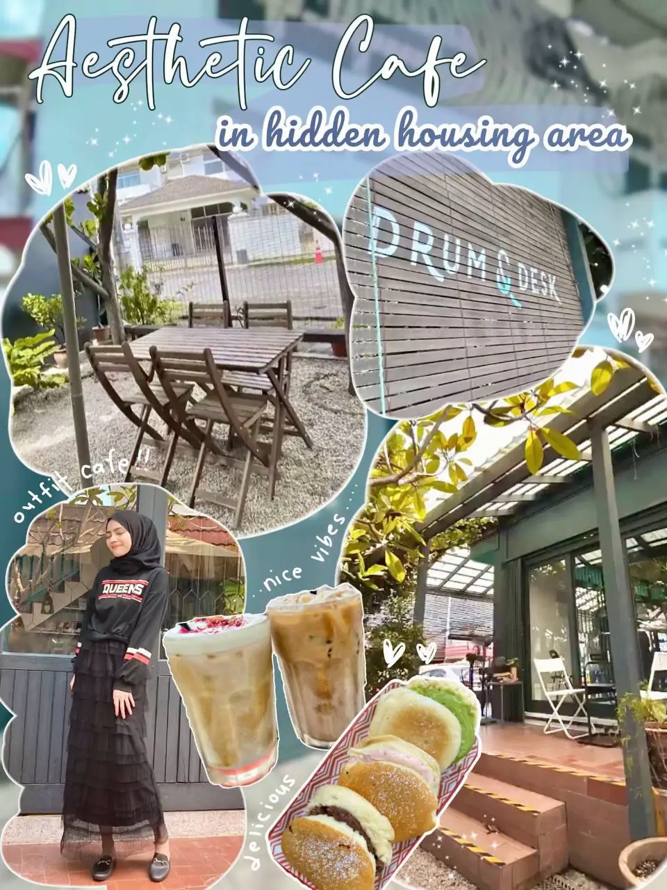cafe vibes orang muda, at housing area!! | Galeri disiarkan oleh ️ | Lemon8