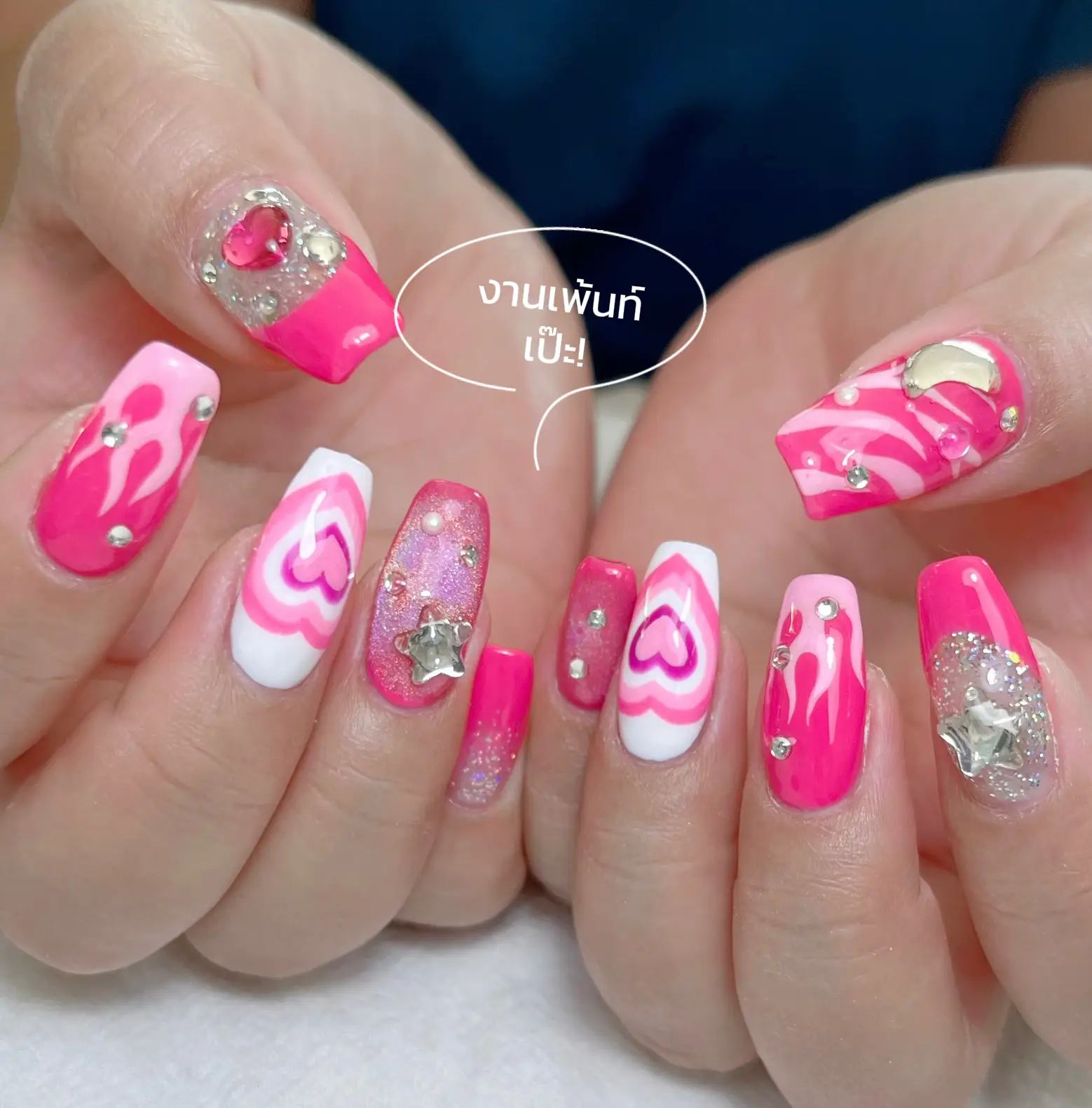 แนะนำร้านทำเล็บที่ตรงปกที่สุดในระยอง | แกลเลอรีที่โพสต์โดย cuteTT | Lemon8