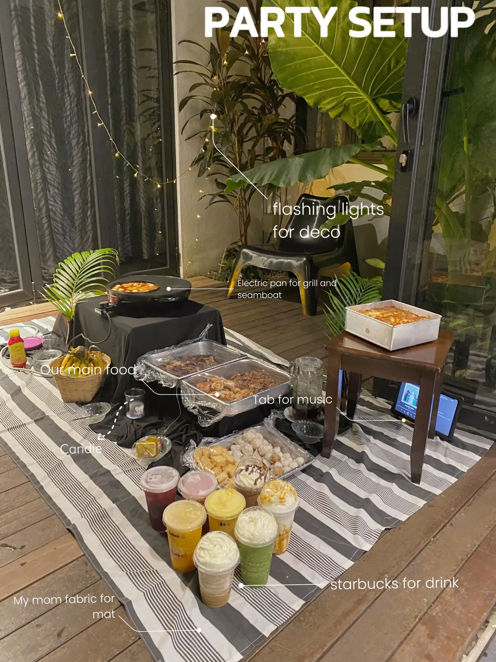 BBQ DECO AESTHETIC AT MY HOME | Galeri disiarkan oleh Sofia Shahida🌻 | Lemon8