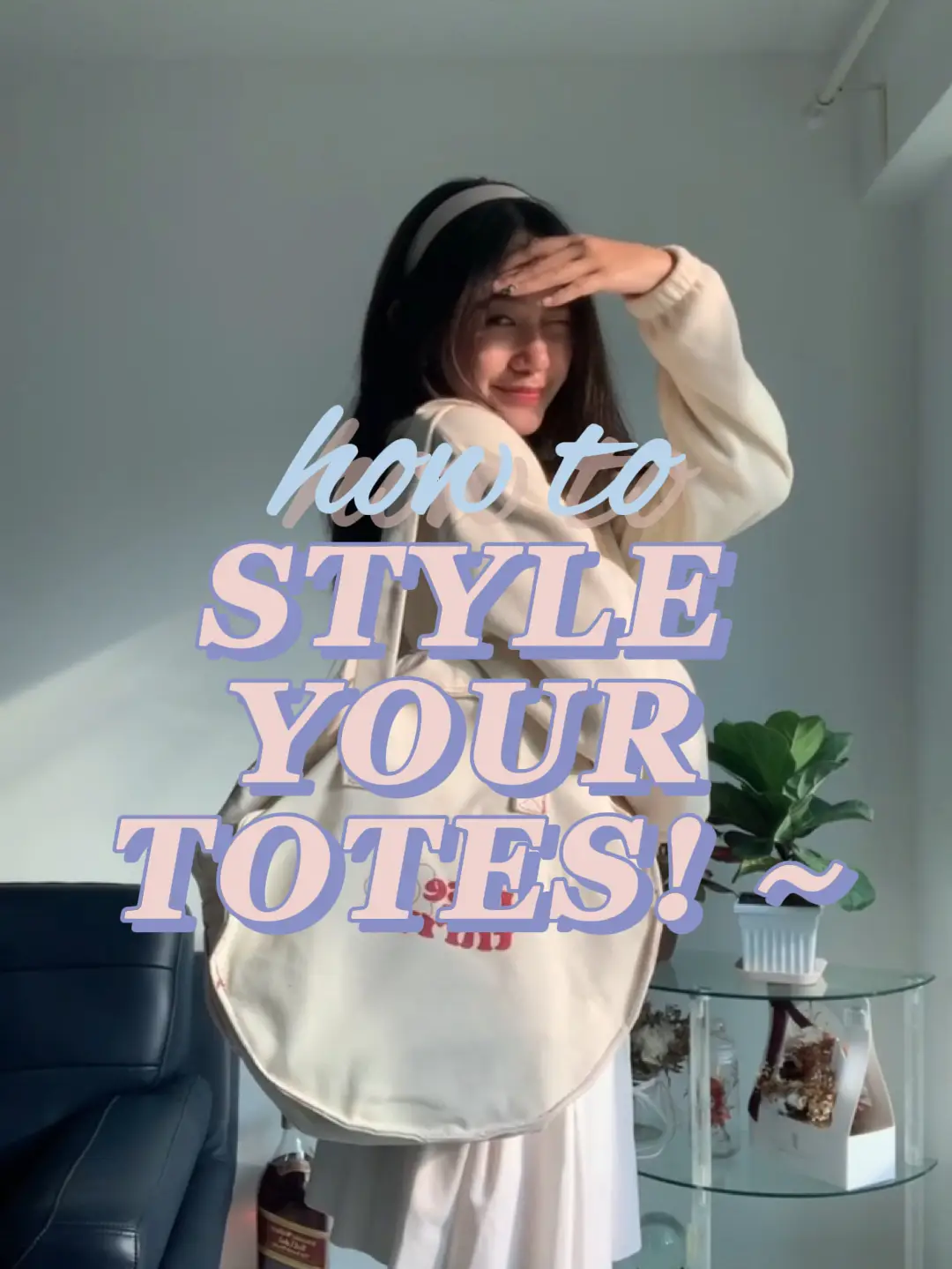 2 ways to style your tote bags! | วิดีโอที่เผยแพร่โดย ani | Lemon8