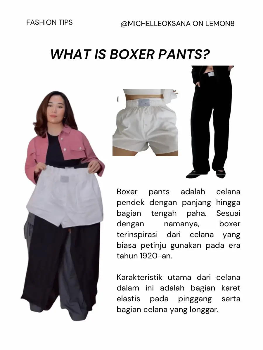 HOW I STYLE BOXER PANTS FOR CURVY BODY TYPE | Galeri diposting oleh ...