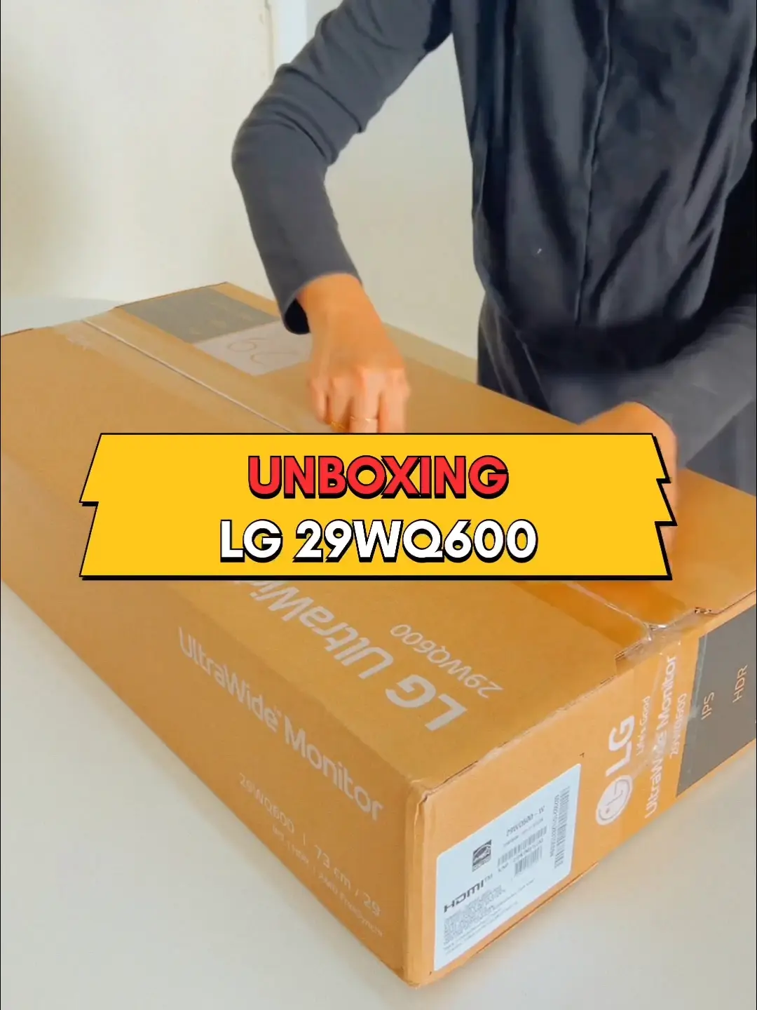 #Unboxing LG Borderless Ultrawide Monitor | Video diterbitkan oleh myapilot | Lemon8