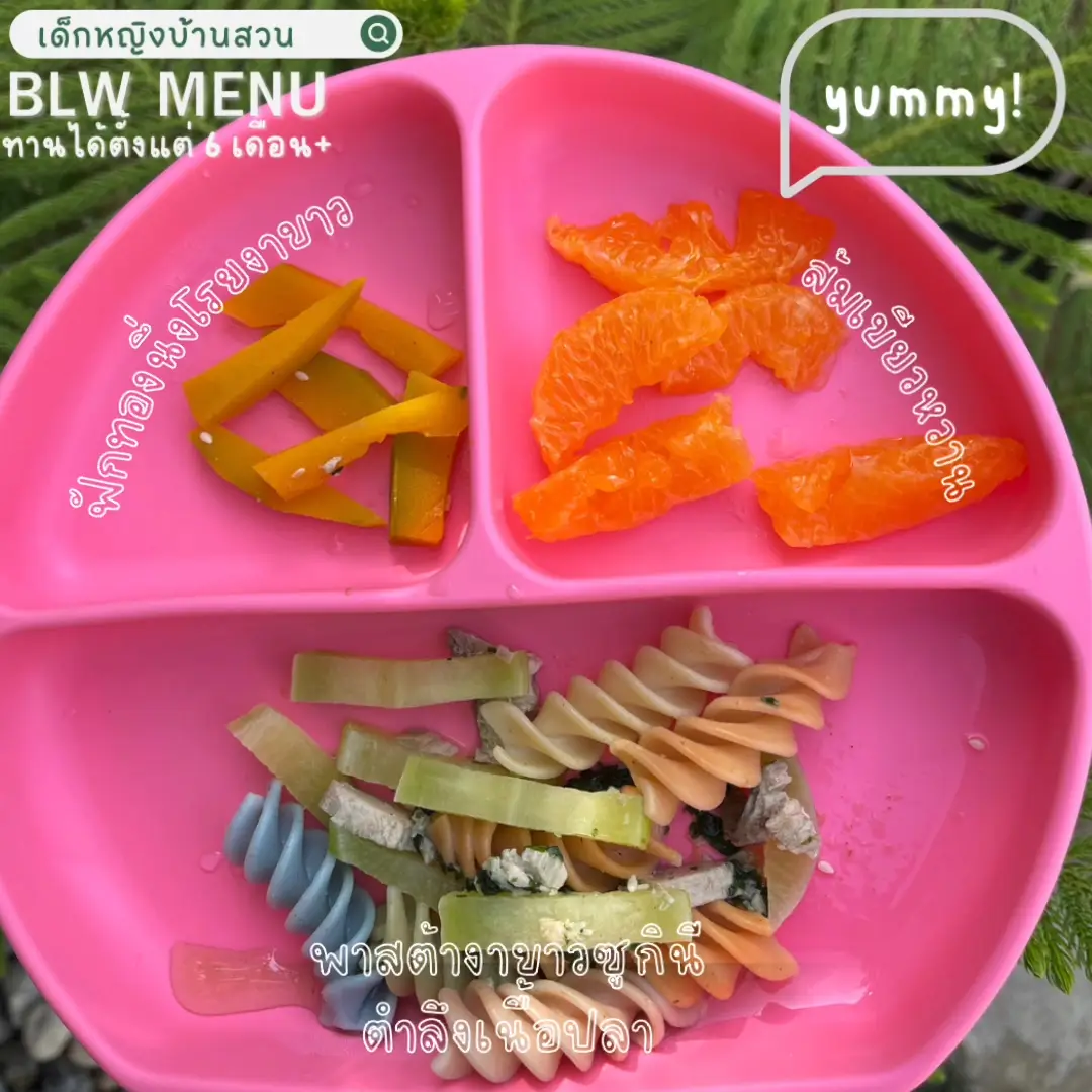 เมนูลูกรักสาย BLW 6 เดือน+ 🍱 | วิดีโอที่เผยแพร่โดย เด็กหญิงบ้านสวน | Lemon8