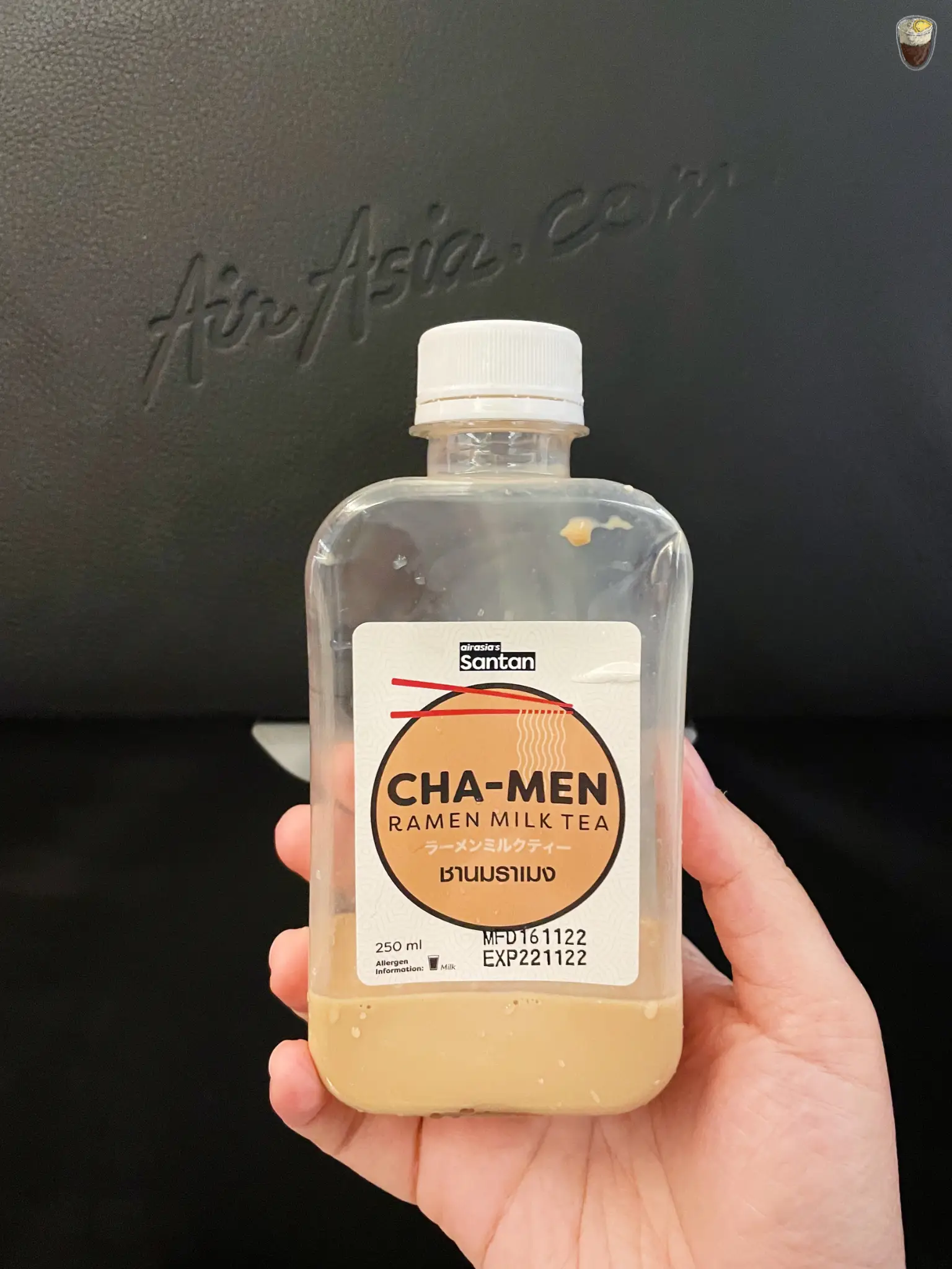 รีวิว “ชาเมง” เมนูใหม่ล่าสุดของ AirAsia🧋 | แกลเลอรีที่โพสต์โดย ...